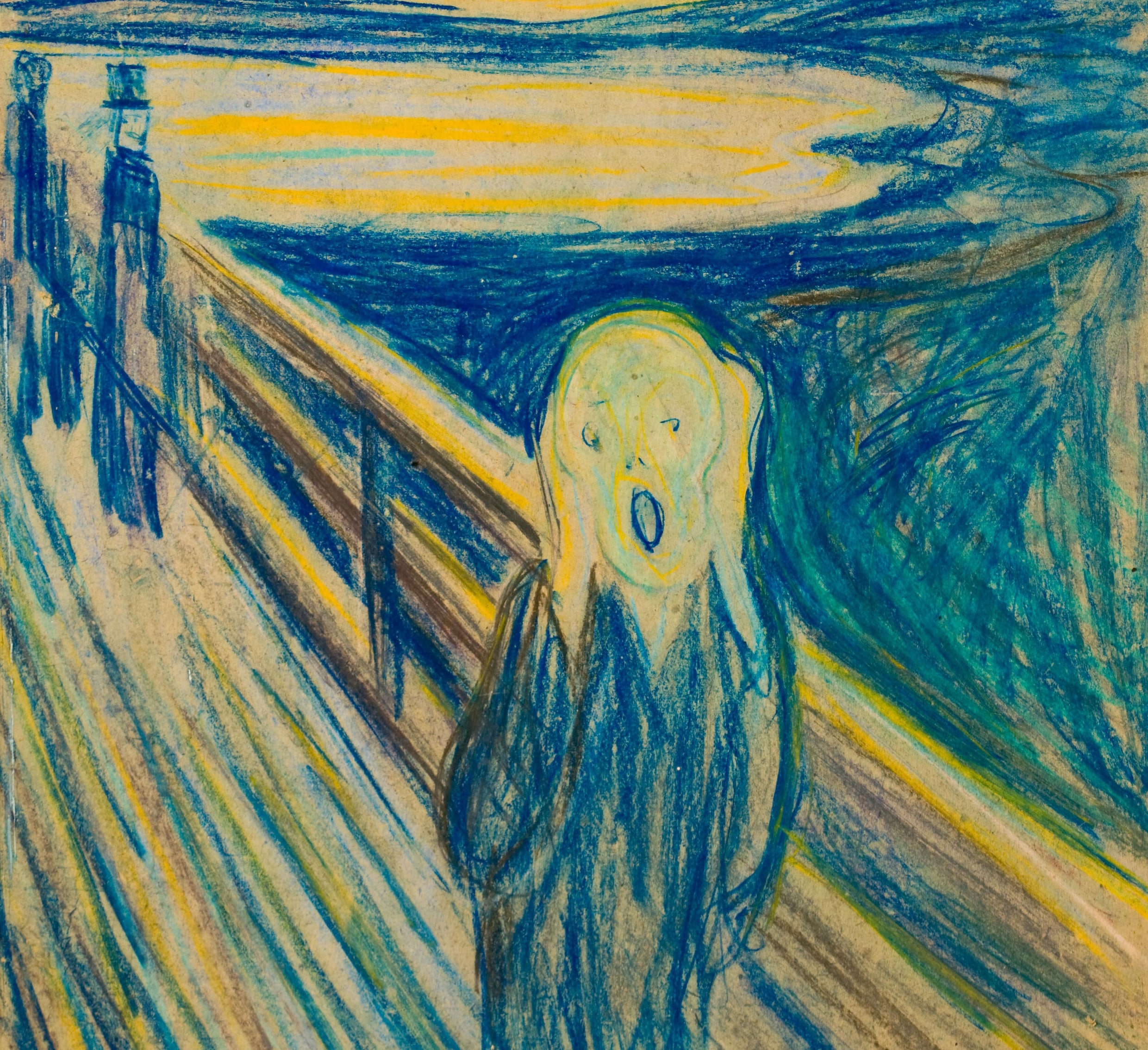Museum ontdekt geheim achter boodschap op De Schreeuw van Munch | Trouw