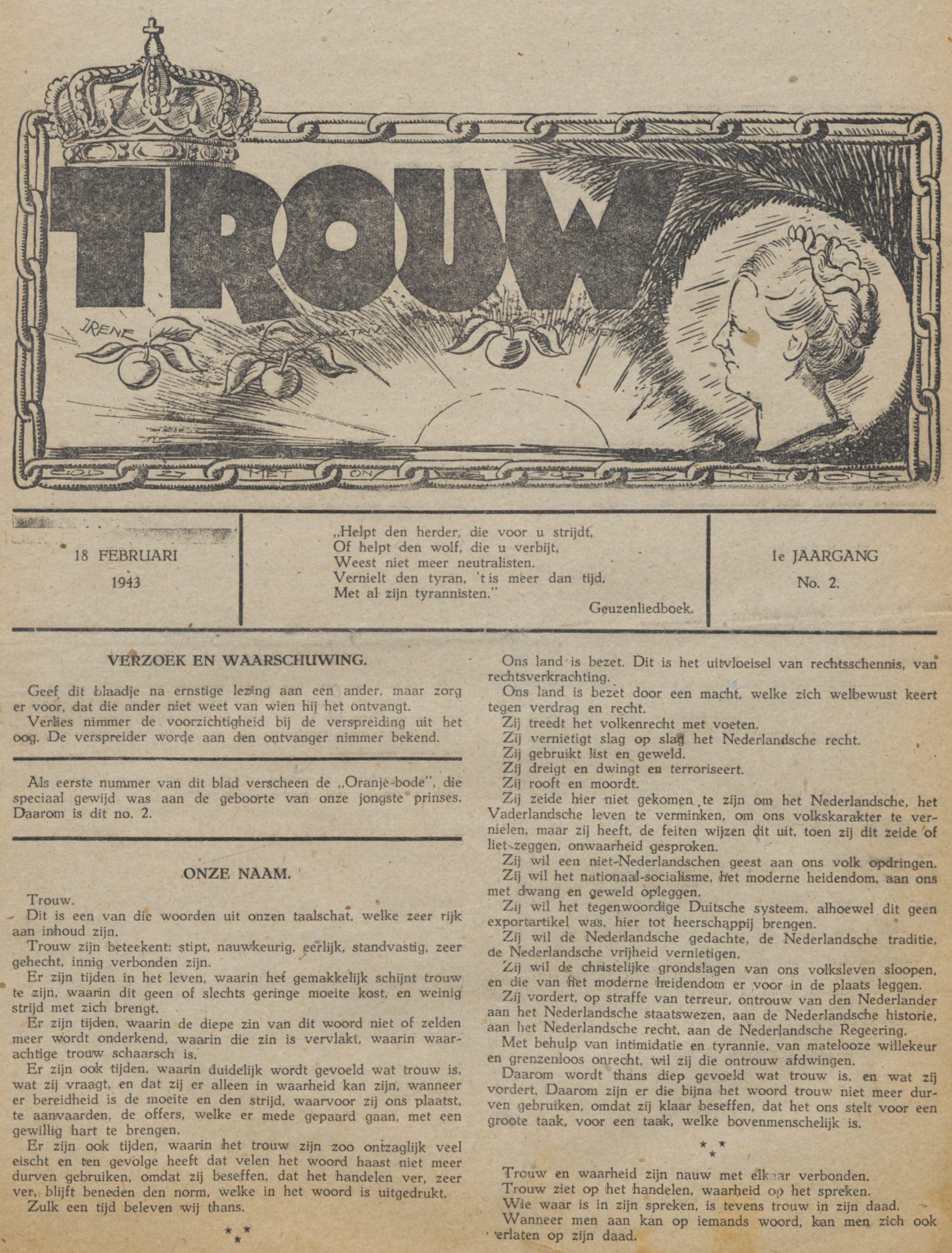 Blader eens door een Trouw uit 1951. Nog eens een miljoen krantenpagina ...