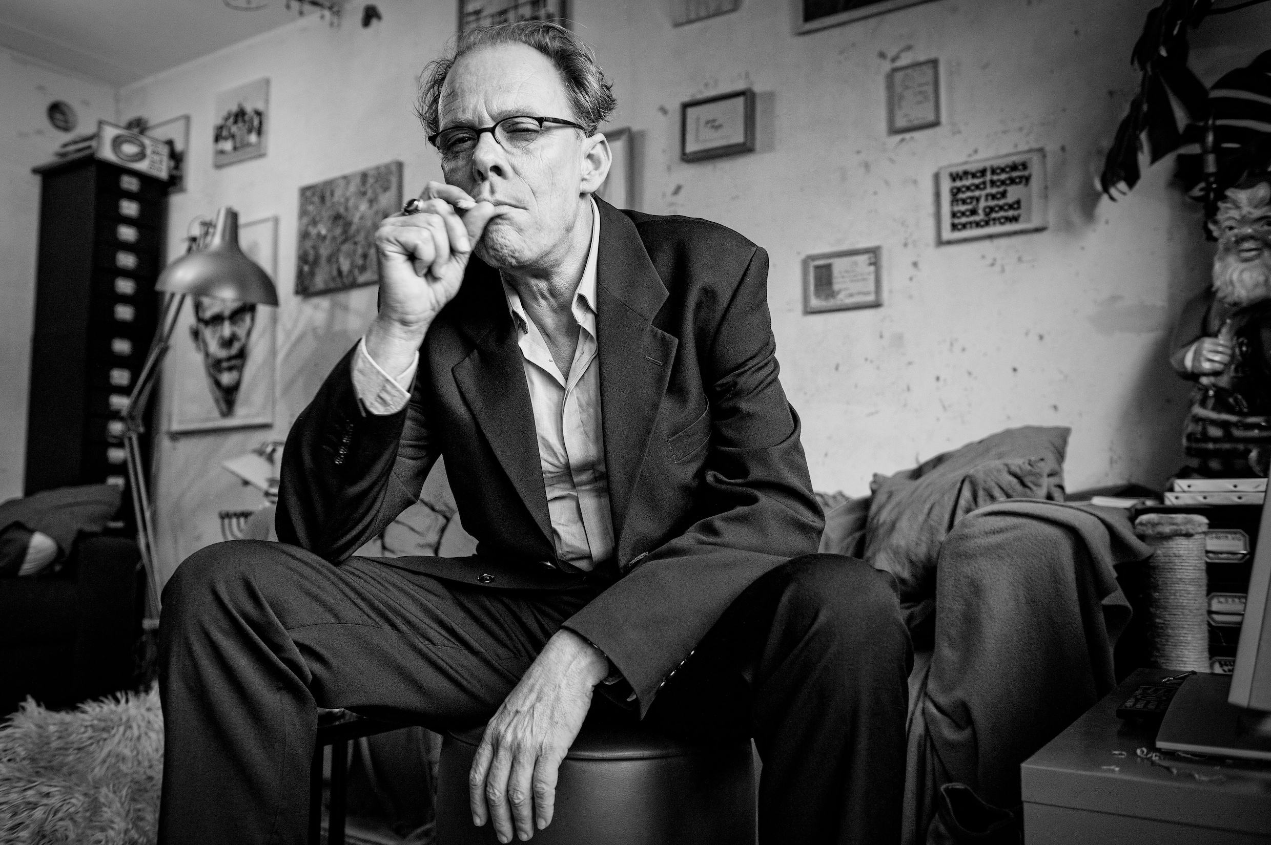 F. Starik: het laatste interview met de dichter voor eenzame doden | Trouw