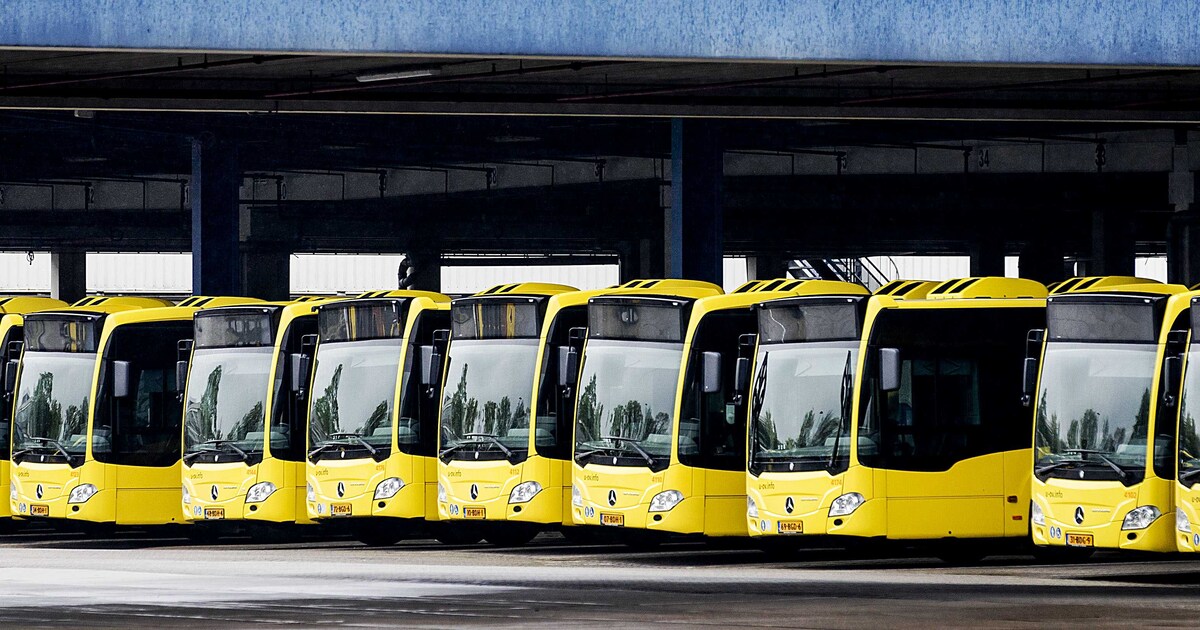 De relatie chauffeur-busbedrijf wordt er tijdens stakingsdag 1 niet ...