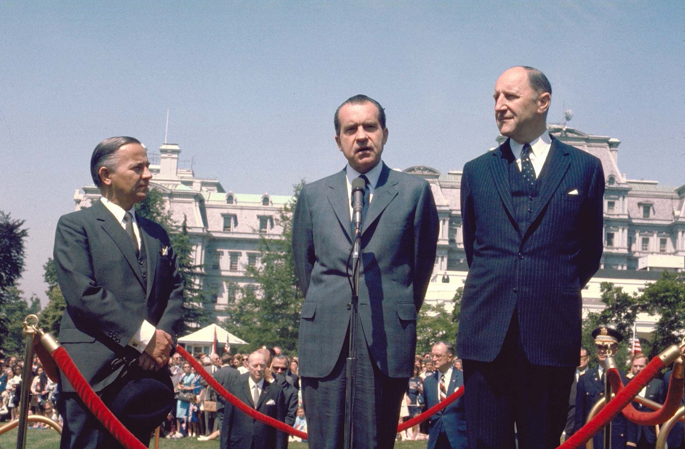 De Daltons uit 'Lucky Luke' zouden jaloers zijn geweest op de diagonaal ...