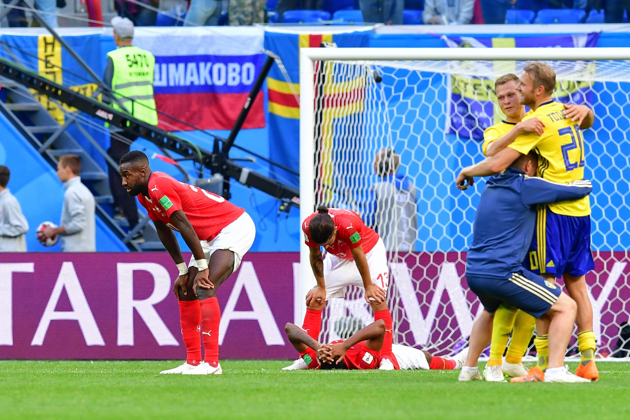 Zweden voor het eerst in 24 jaar bij beste acht na winst tegen ...