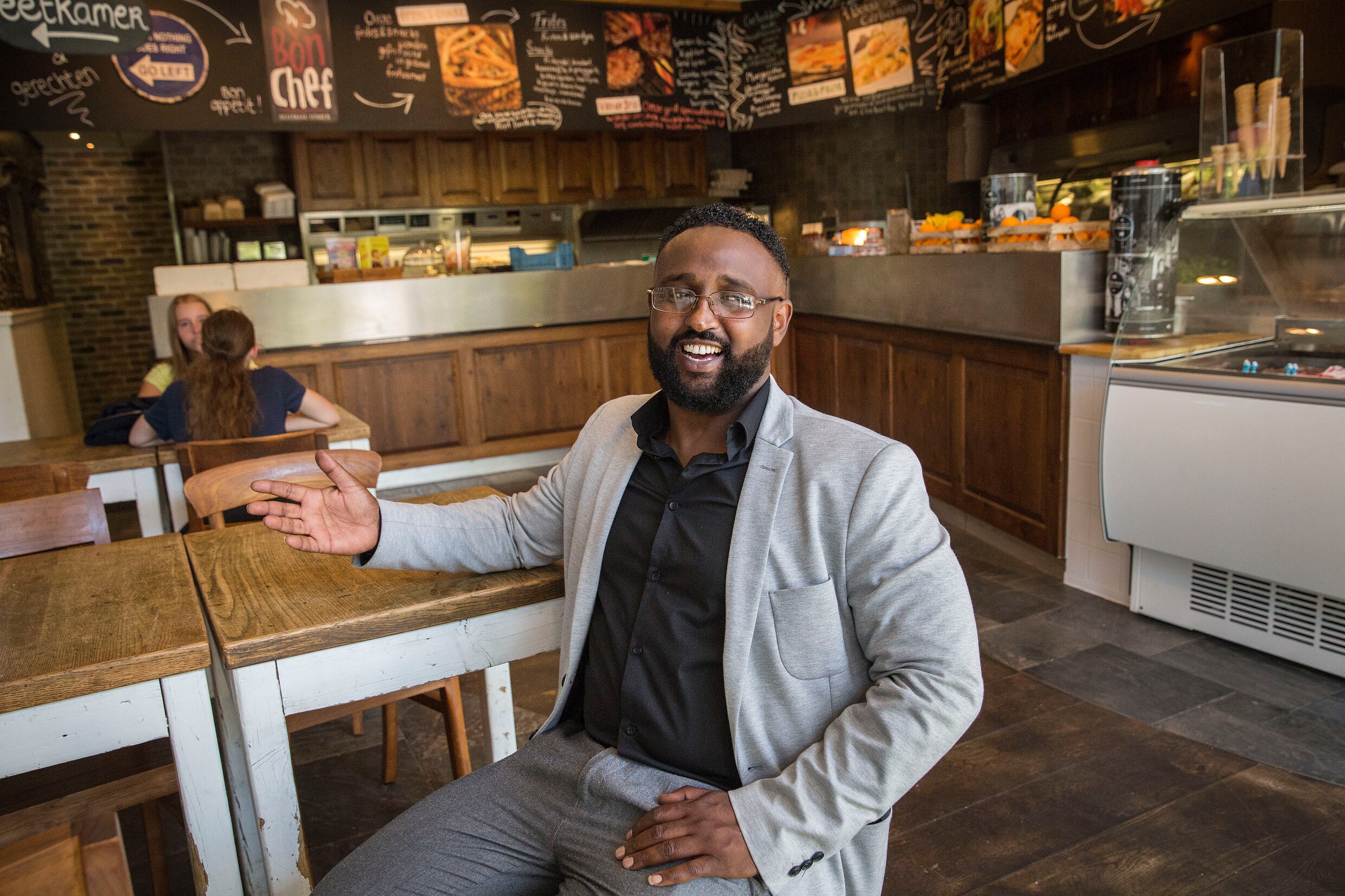 Van Nederland naar Londen en weer terug: Somaliër Samater Geddi heeft ...