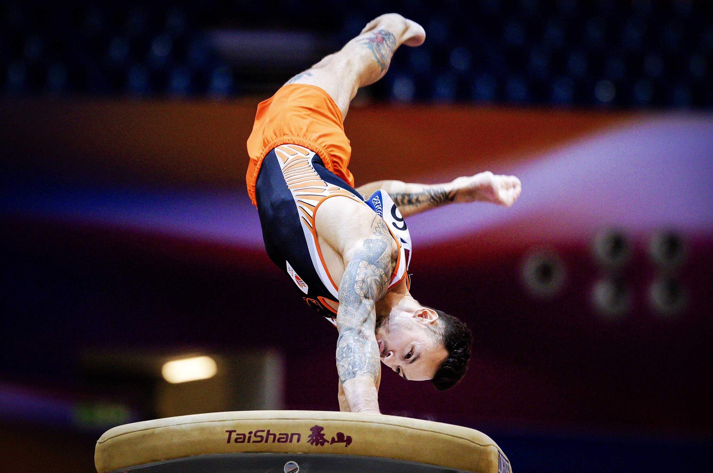 De Nederlandse turners worden achtste en laatste in de WK-finale, maar ...