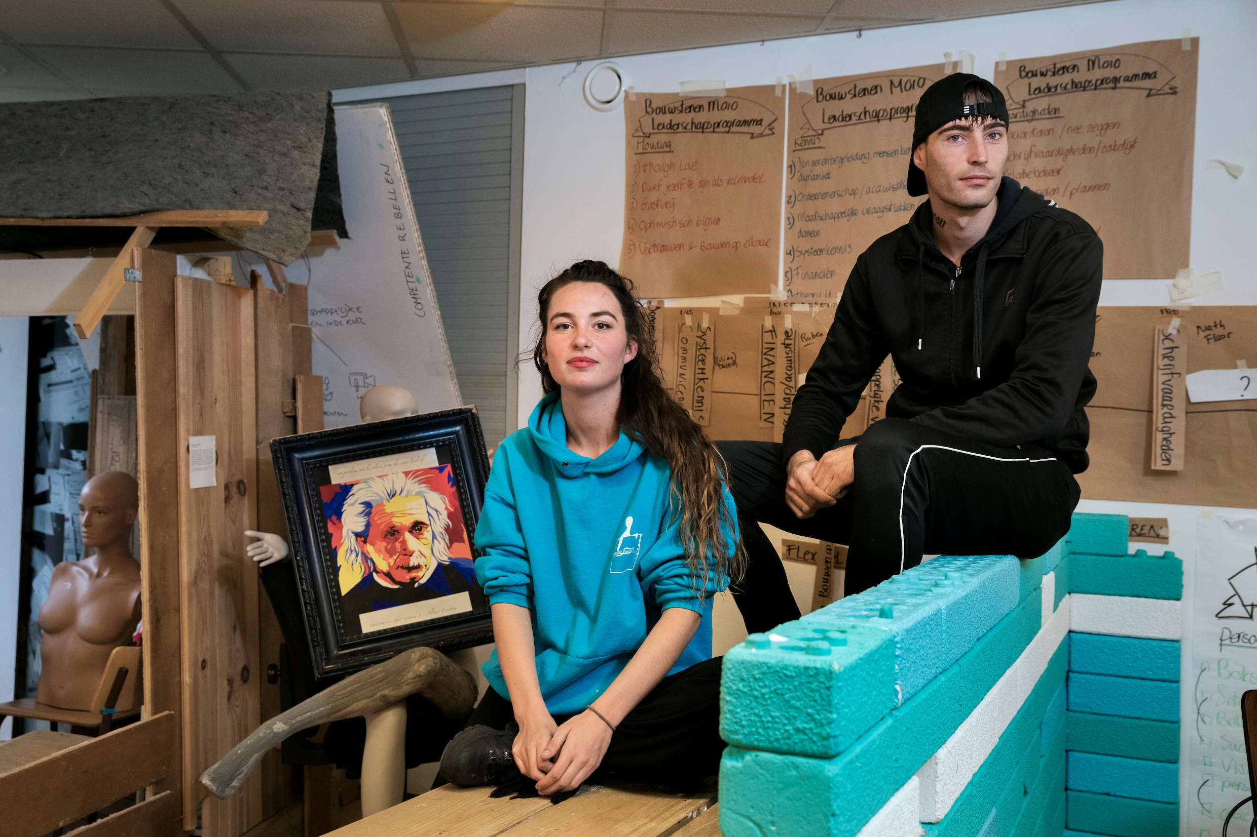 In Leiden mag de MBO-drop-out leren op zijn eigen manier | Trouw