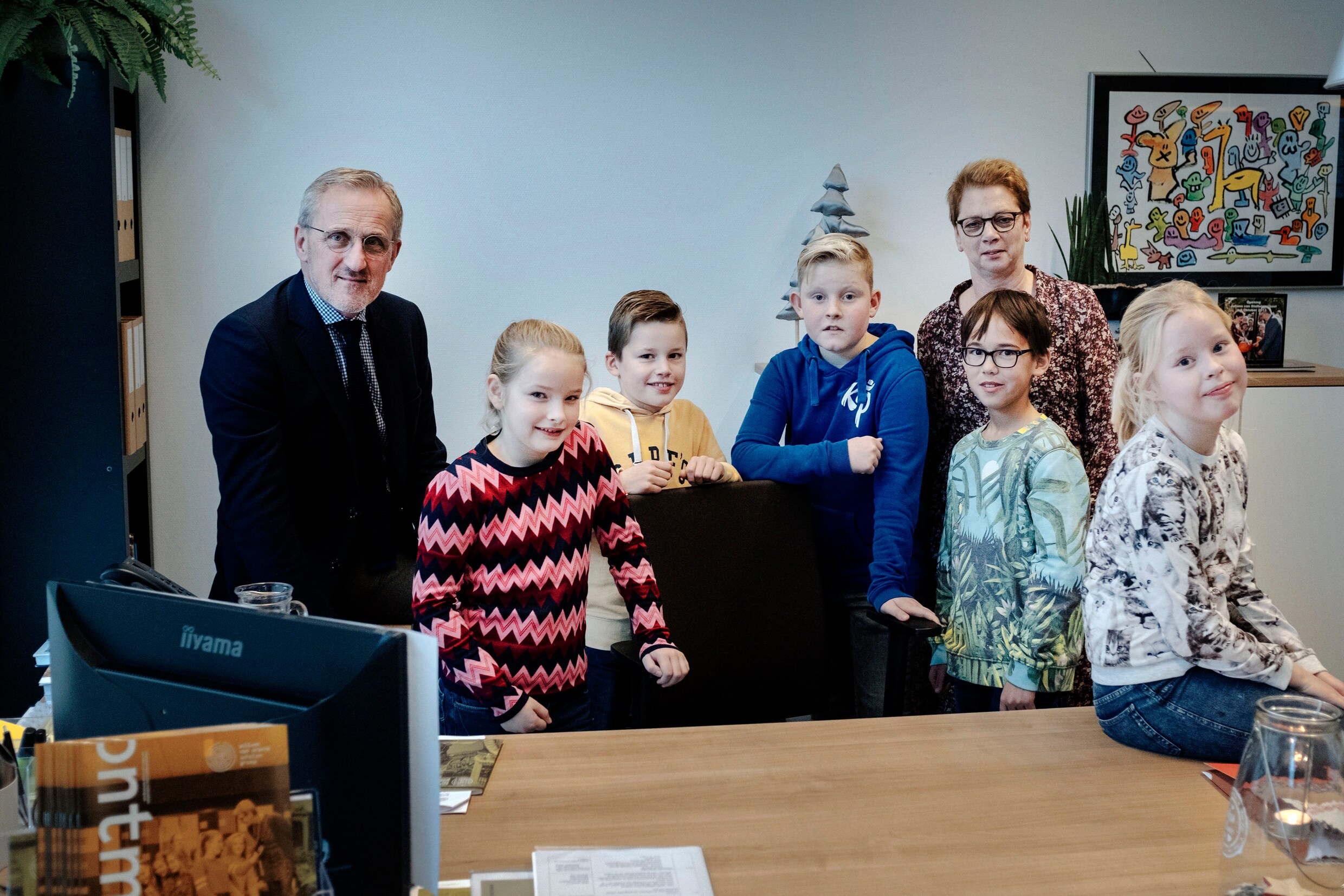 Deze groep 7 schuift aan bij de sollicitatie van de schooldirecteur | Trouw