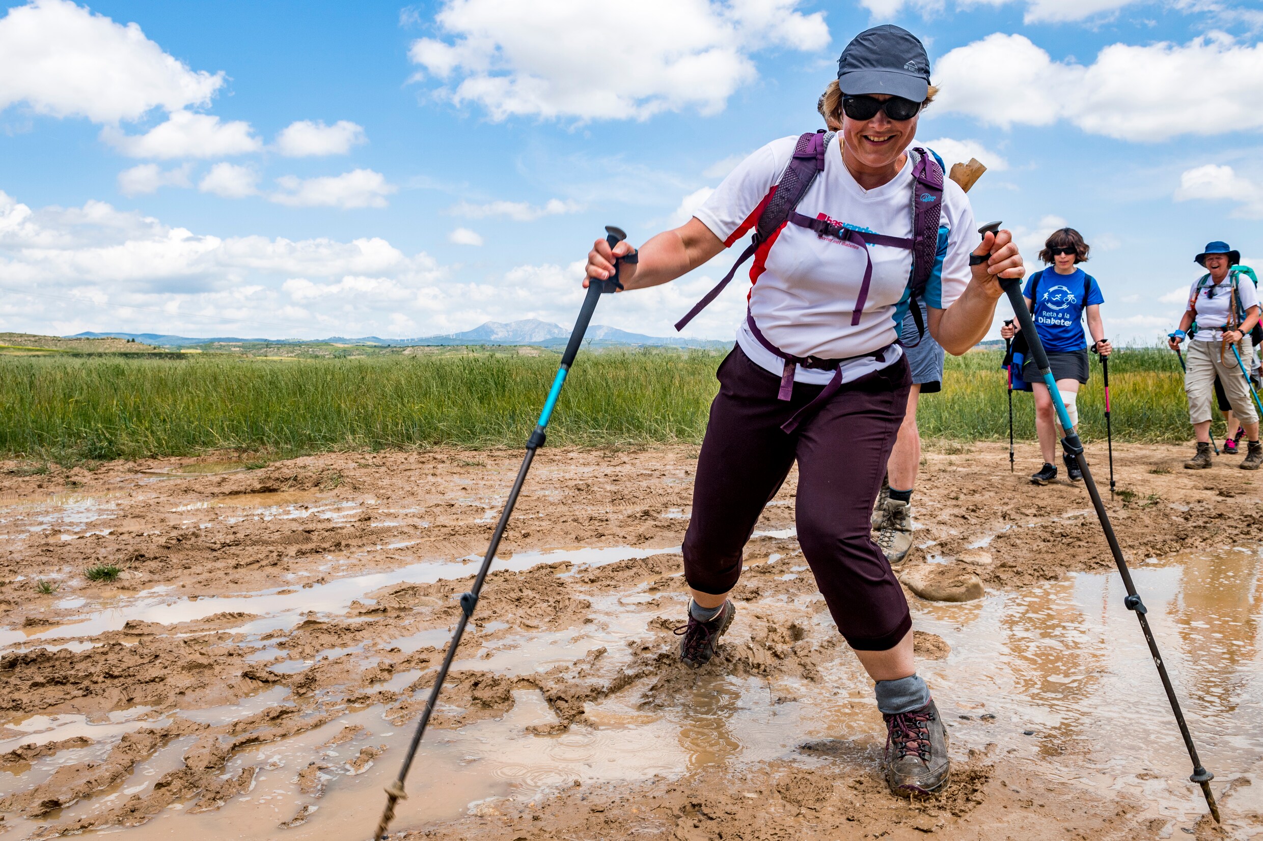 De Camino wandelen met andere diabeten blijkt een goede ­manier om ...