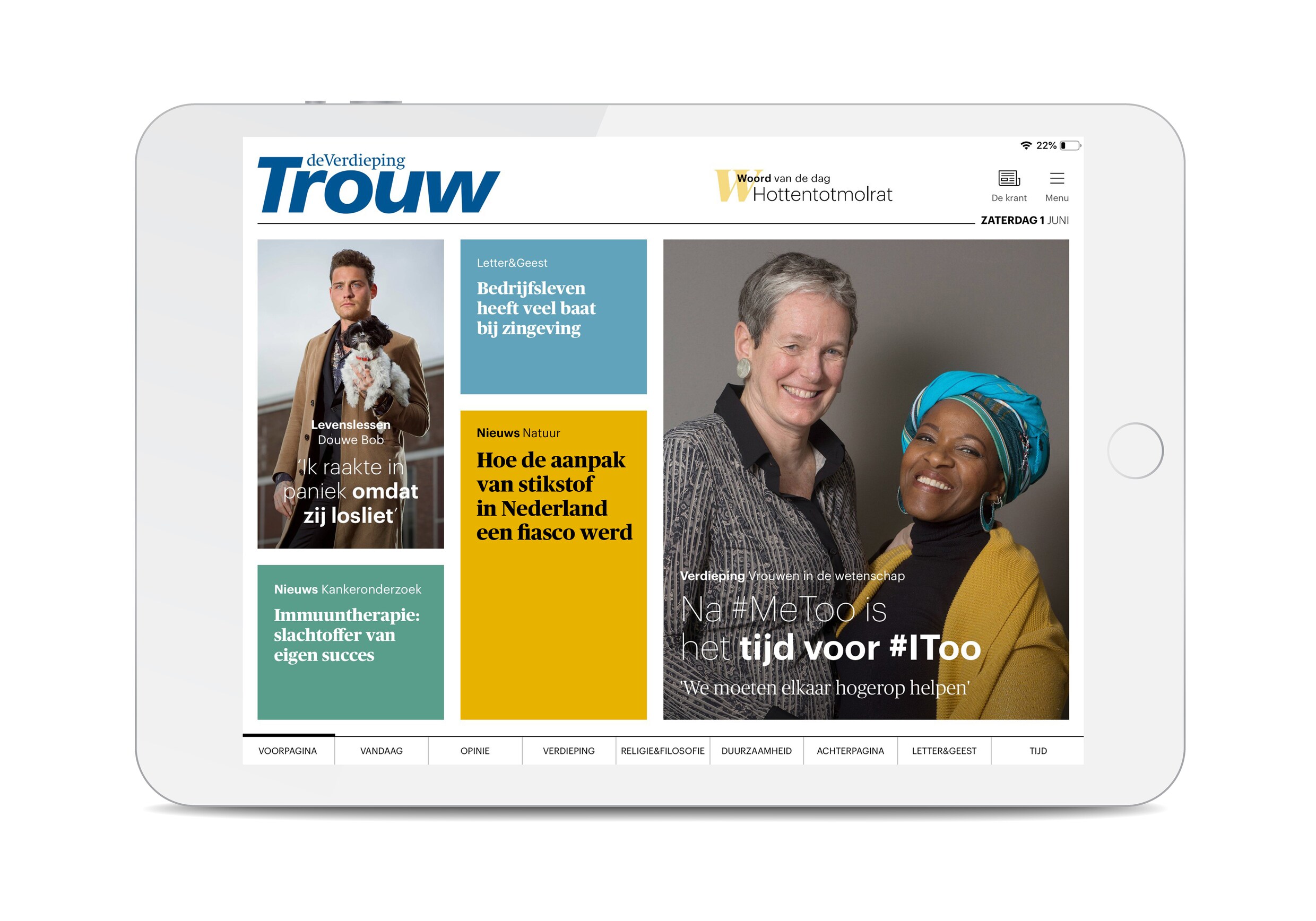 Nieuwe manieren om Trouw te lezen | Trouw