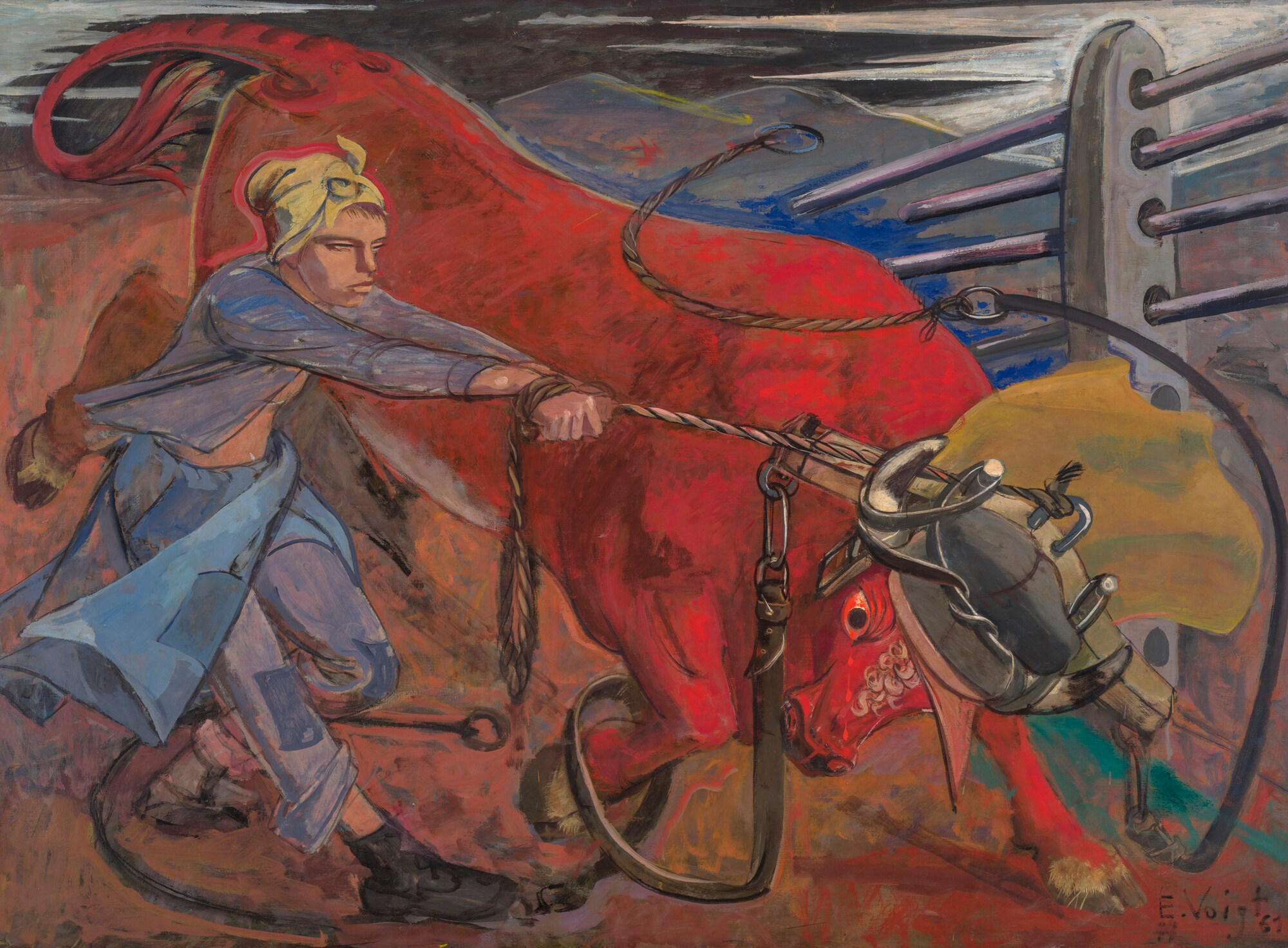 Arbeiderskunst uit de DDR grauw? Niet volgens deze tentoonstelling | Trouw