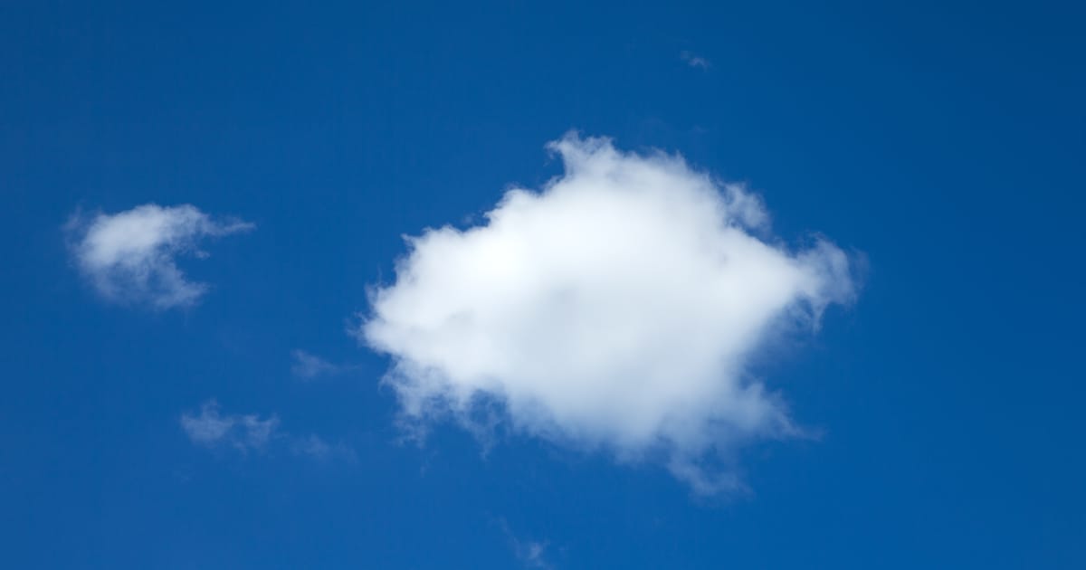 Wat weegt een wolk? | Trouw