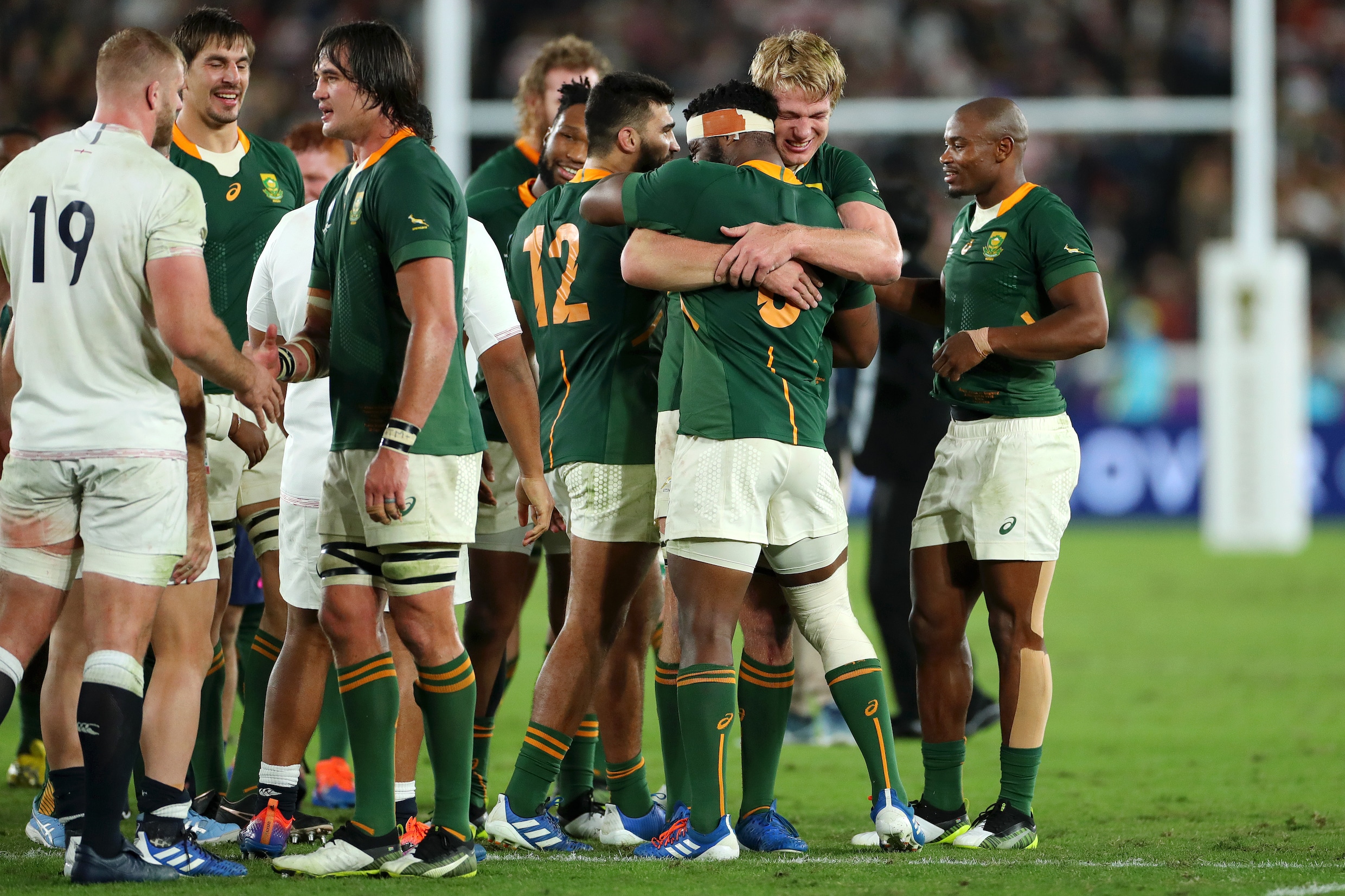 Zuid-Afrika is voor de derde keer wereldkampioen rugby | Trouw