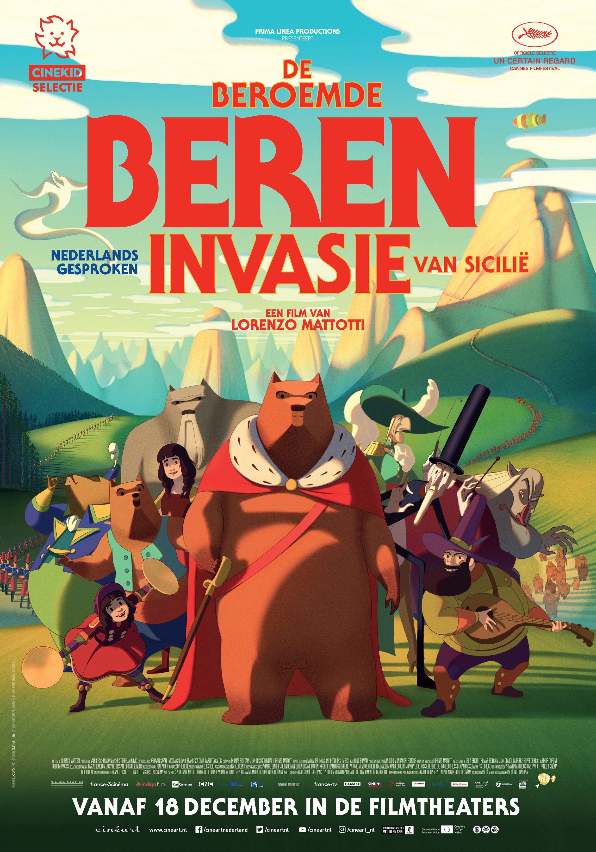 In ‘De beroemde bereninvasie van Sicilië’ hebben beren menselijke ...