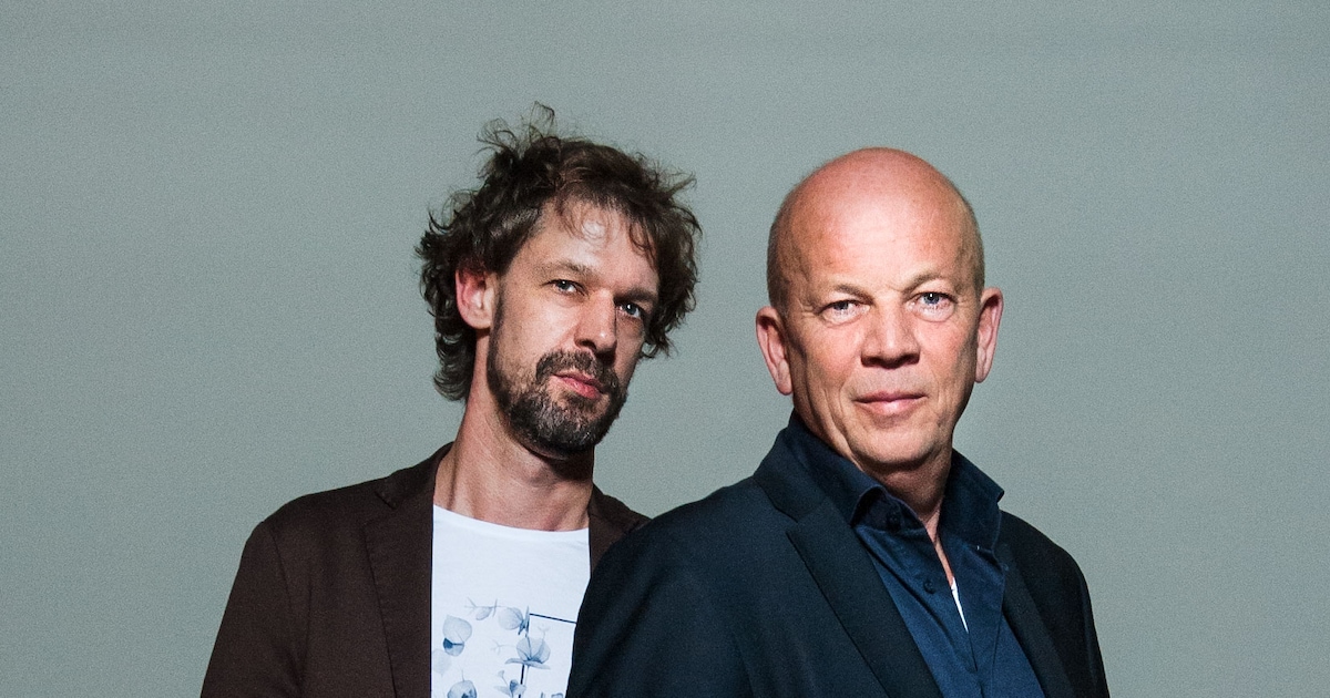 Jan Kleinnijenhuis (Trouw) en Pieter Klein (RTL) Journalisten van het ...