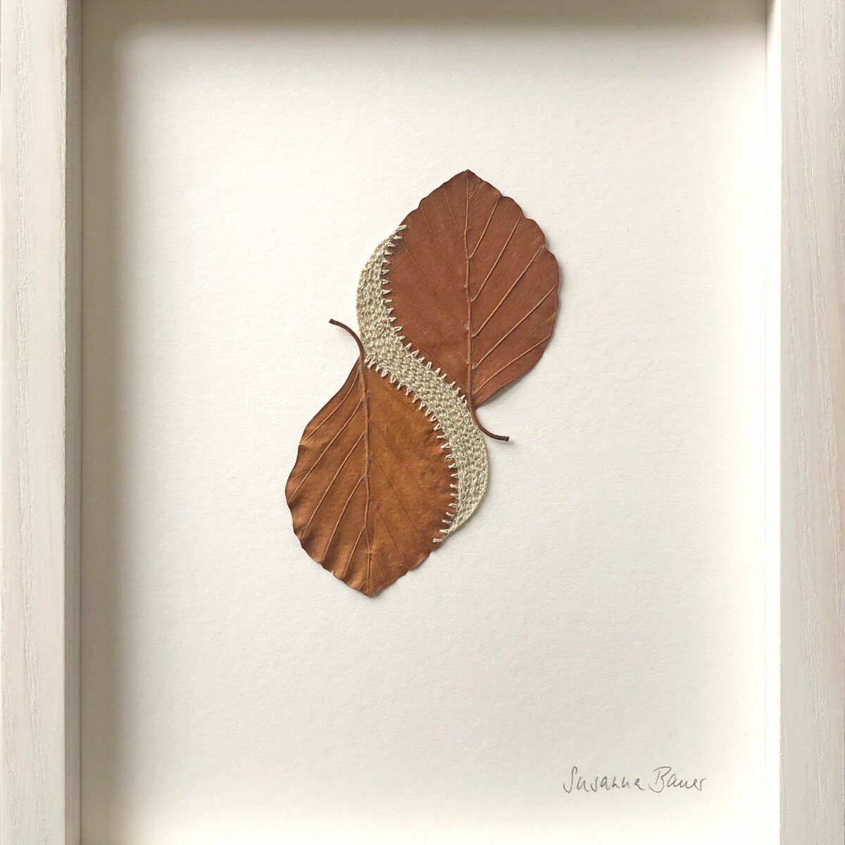 Kunst Gemaakt Van Bladeren