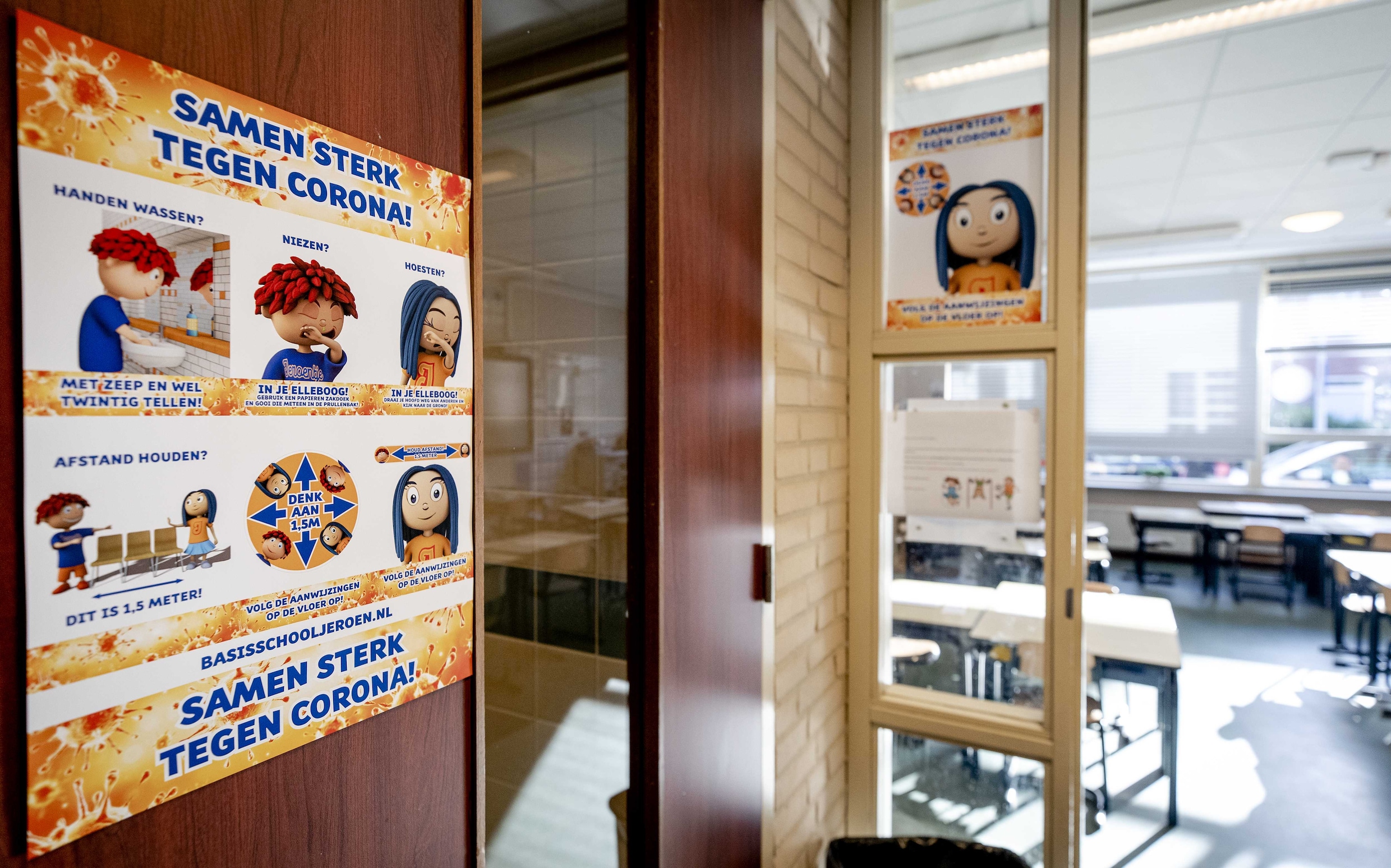 Middelbare scholen gaan nog lang niet terug naar ‘normaal’, ondanks officiële heropening | Trouw