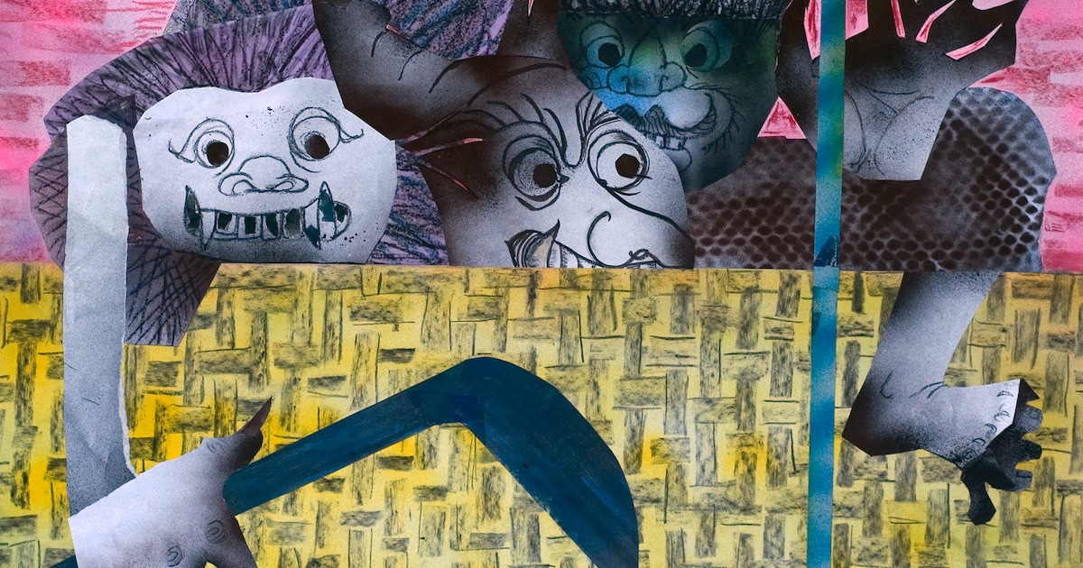 Deze schilderijen laten zien hoe het was in het jappenkamp | Trouw