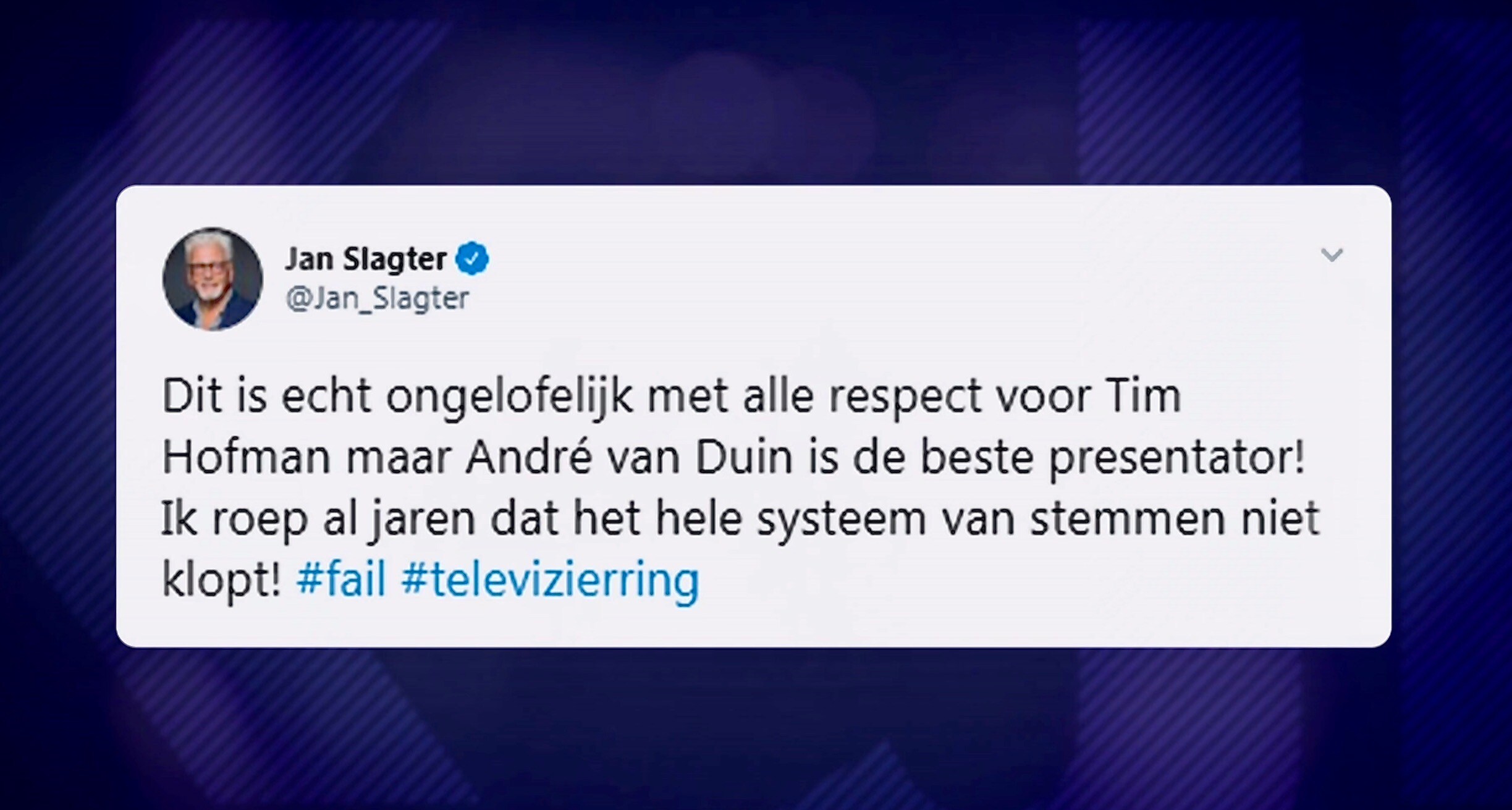 Was het wel eerlijk dat Tim Hofman zo in de prijzen viel bij de ...