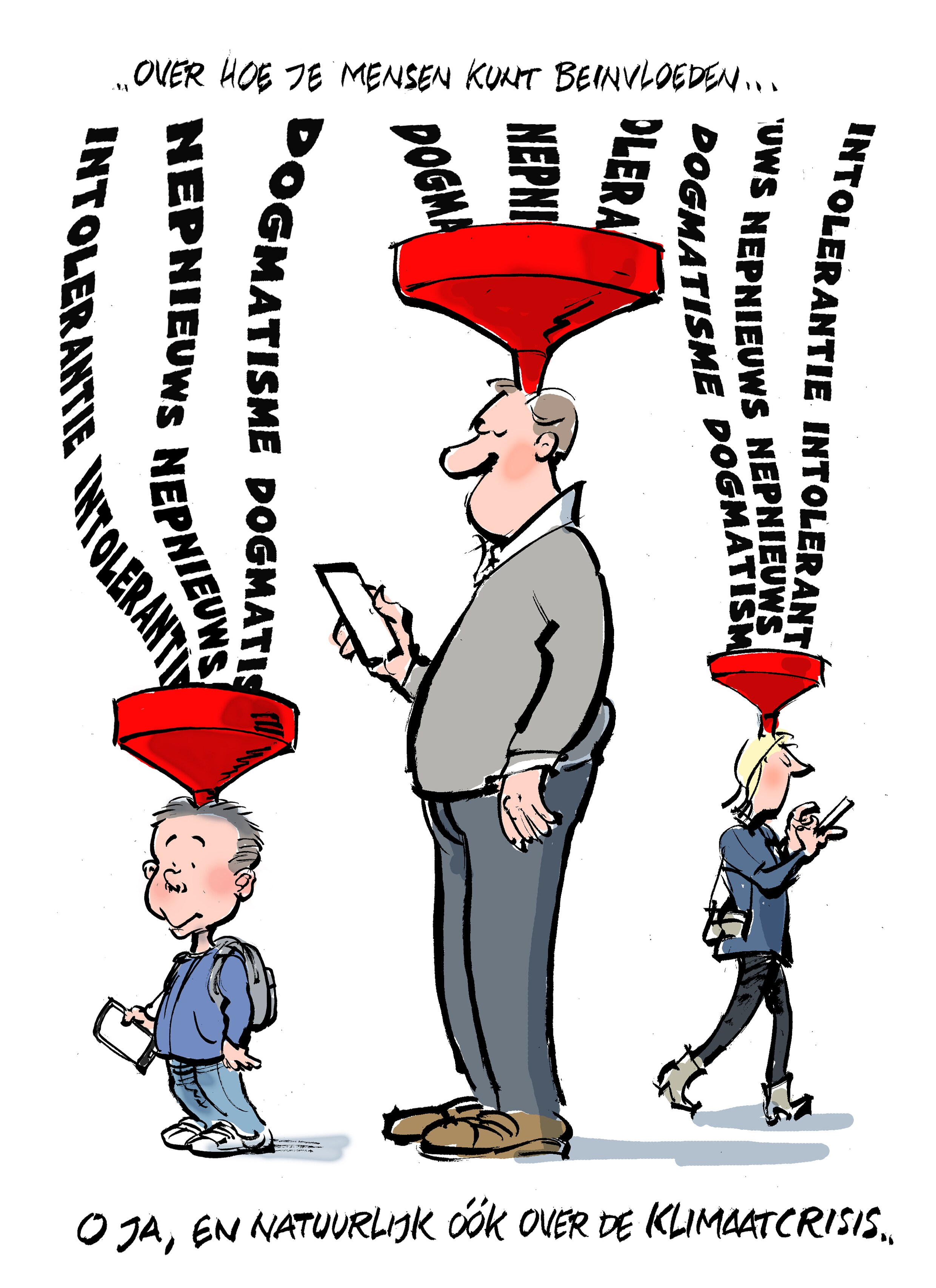 Trouw-tekenaar Tom Janssen is jarig, een interview in vijf cartoons | Trouw