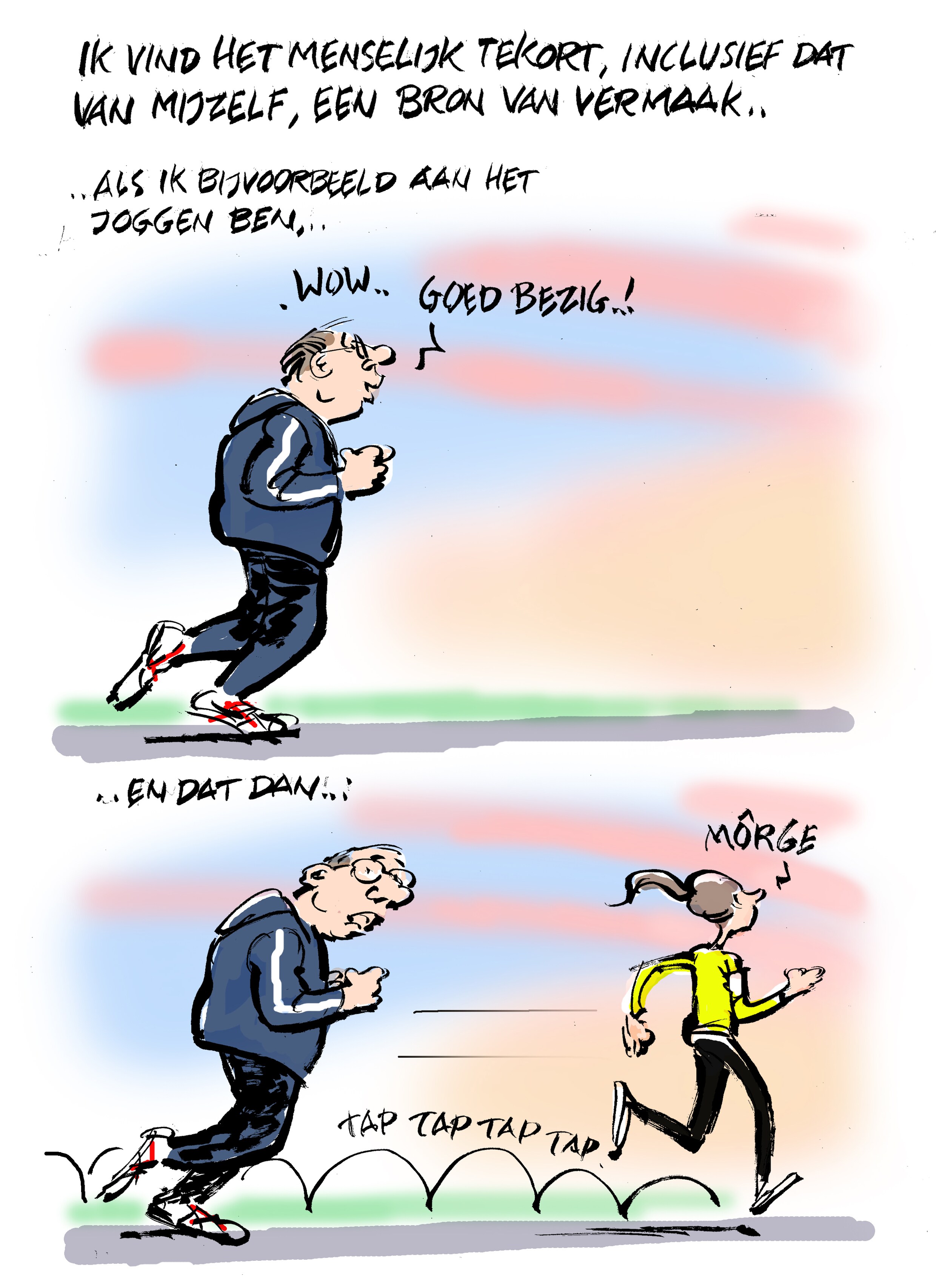 Trouw-tekenaar Tom Janssen is jarig, een interview in vijf cartoons | Trouw