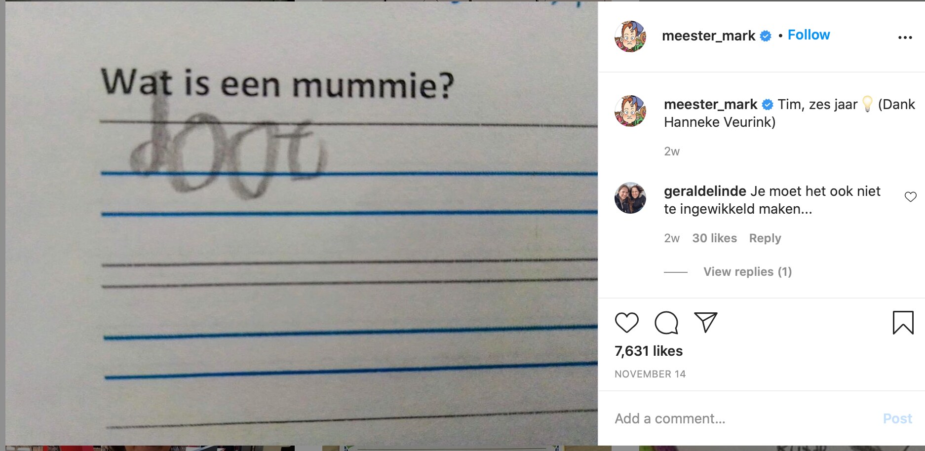 Meester Mark verzamelt juweeltjes van kindertaal: van ‘viesie joterapeut’ tot ‘sexuwele ...