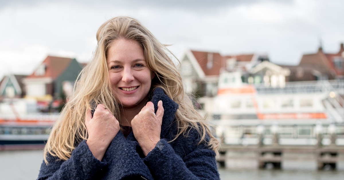 Gerie Smit (35) wil het taboe over de cafébrand in Volendam doorbreken ...