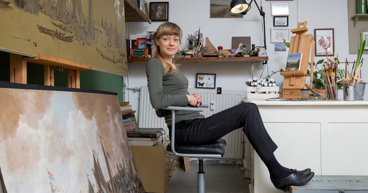 Lisa Wiersma kent alle schildertrucs van Rembrandt en Vermeer | Trouw