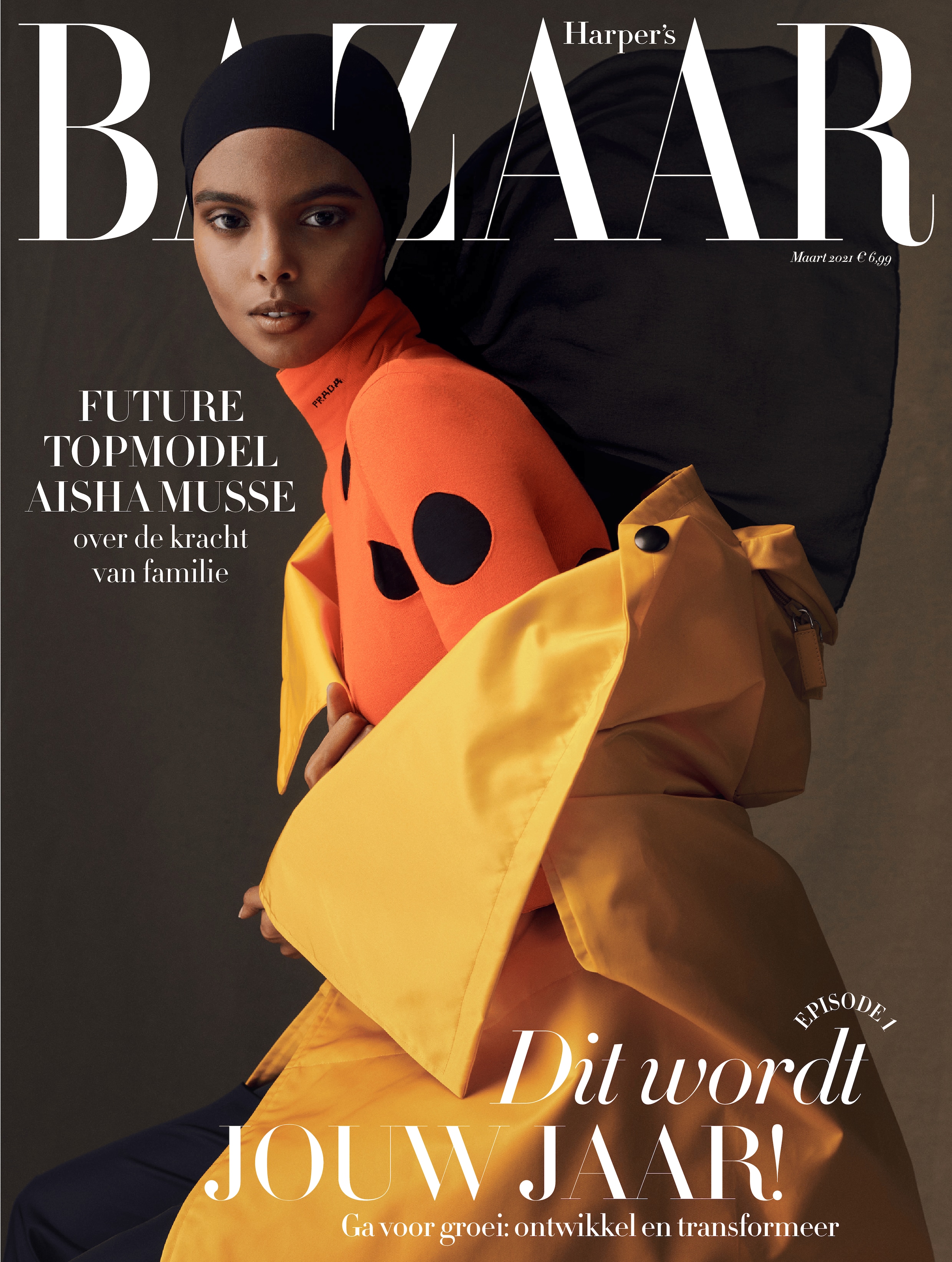 Met hoofddoek op de cover van een modeblad? Model Aisha Musse hoopt dat ...
