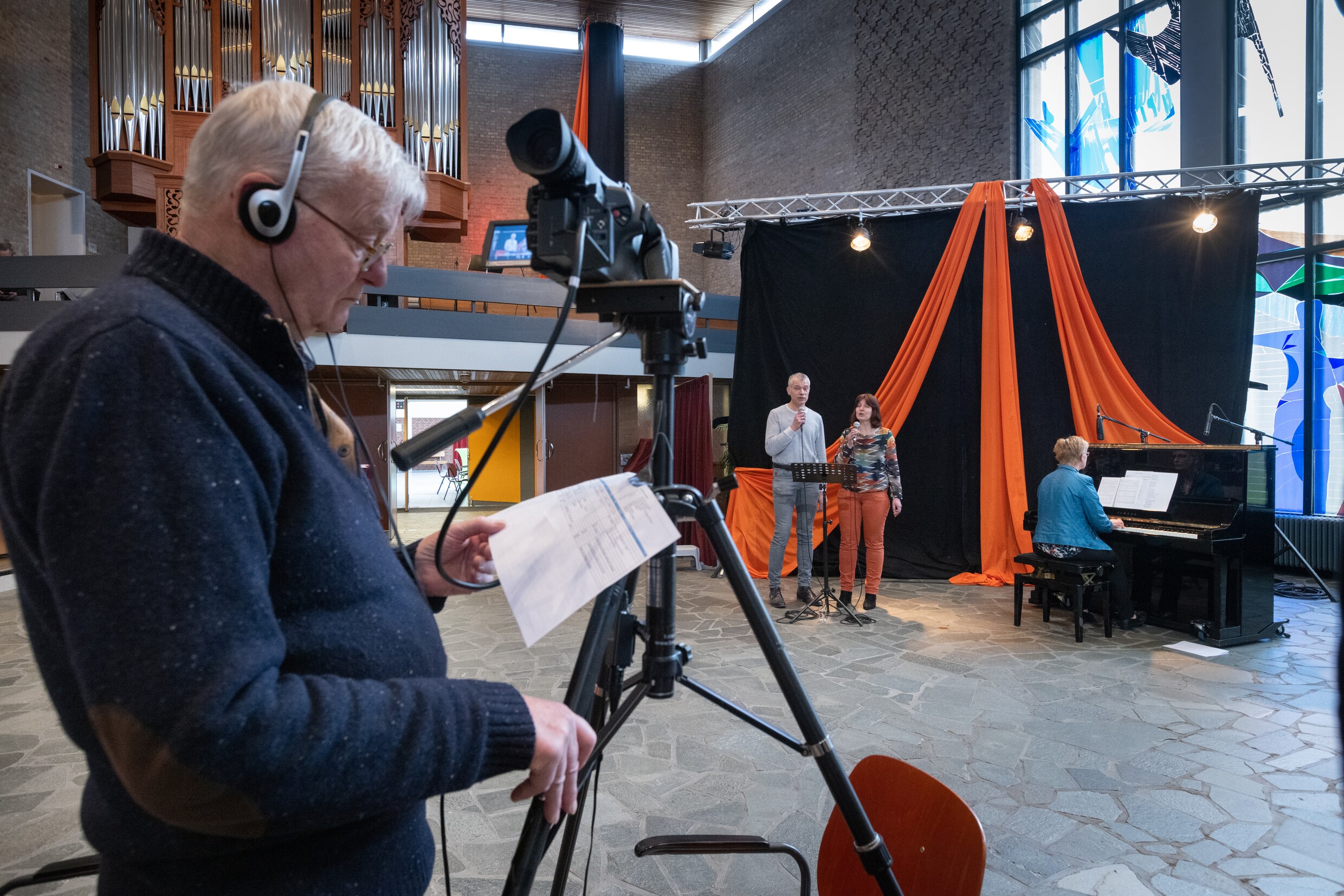 De online diensten bevallen de kerk in Dronten best goed: ‘We imiteren ...