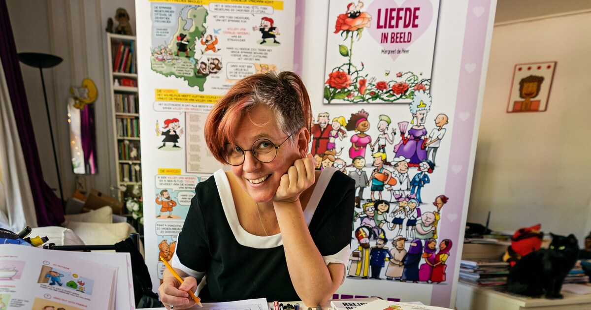 Margreet de Heer, koningin van het stripinterview, pioniert vrolijk ...