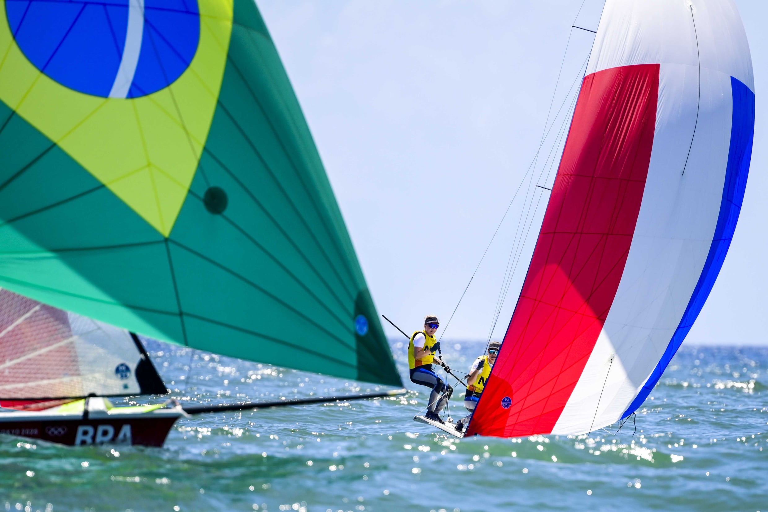 Zeilen is voor bronzen duo Bekkering en Duetz ‘apenkooien op het water ...