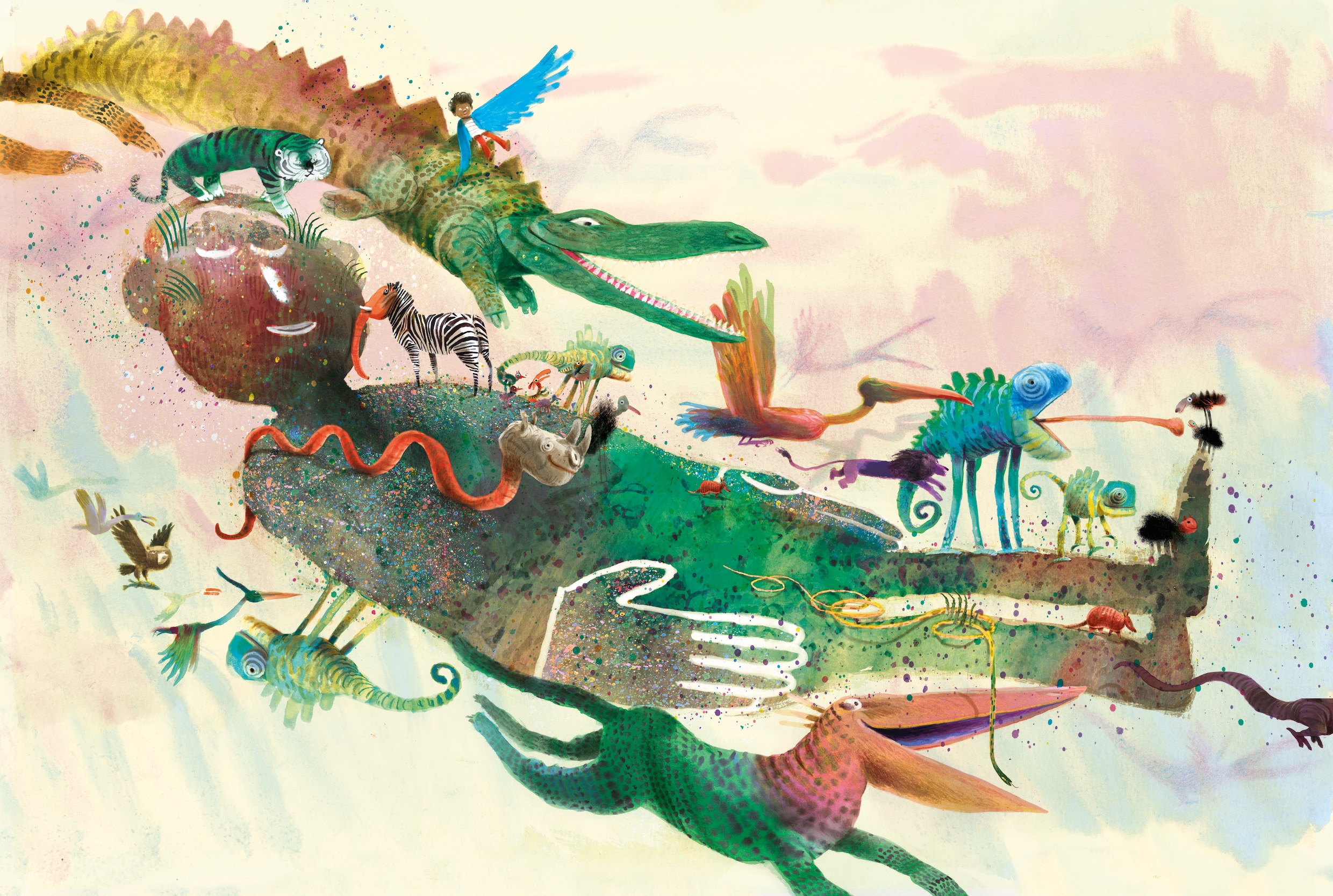 Mark Janssen maakt furore met zijn artistieke prentenboeken: ‘Een ...