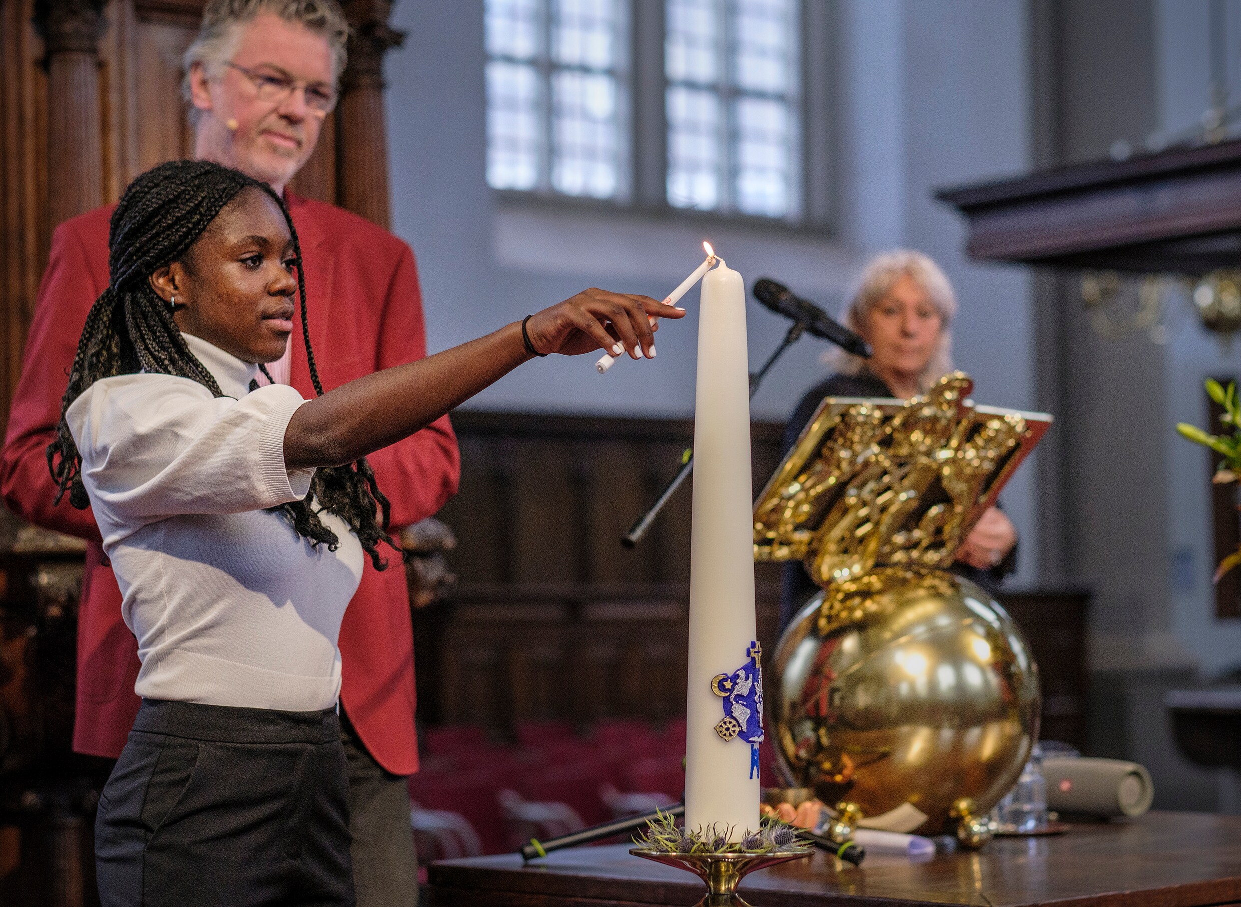 Joden, christenen, hindoes en moslims komen samen voor het klimaat ...