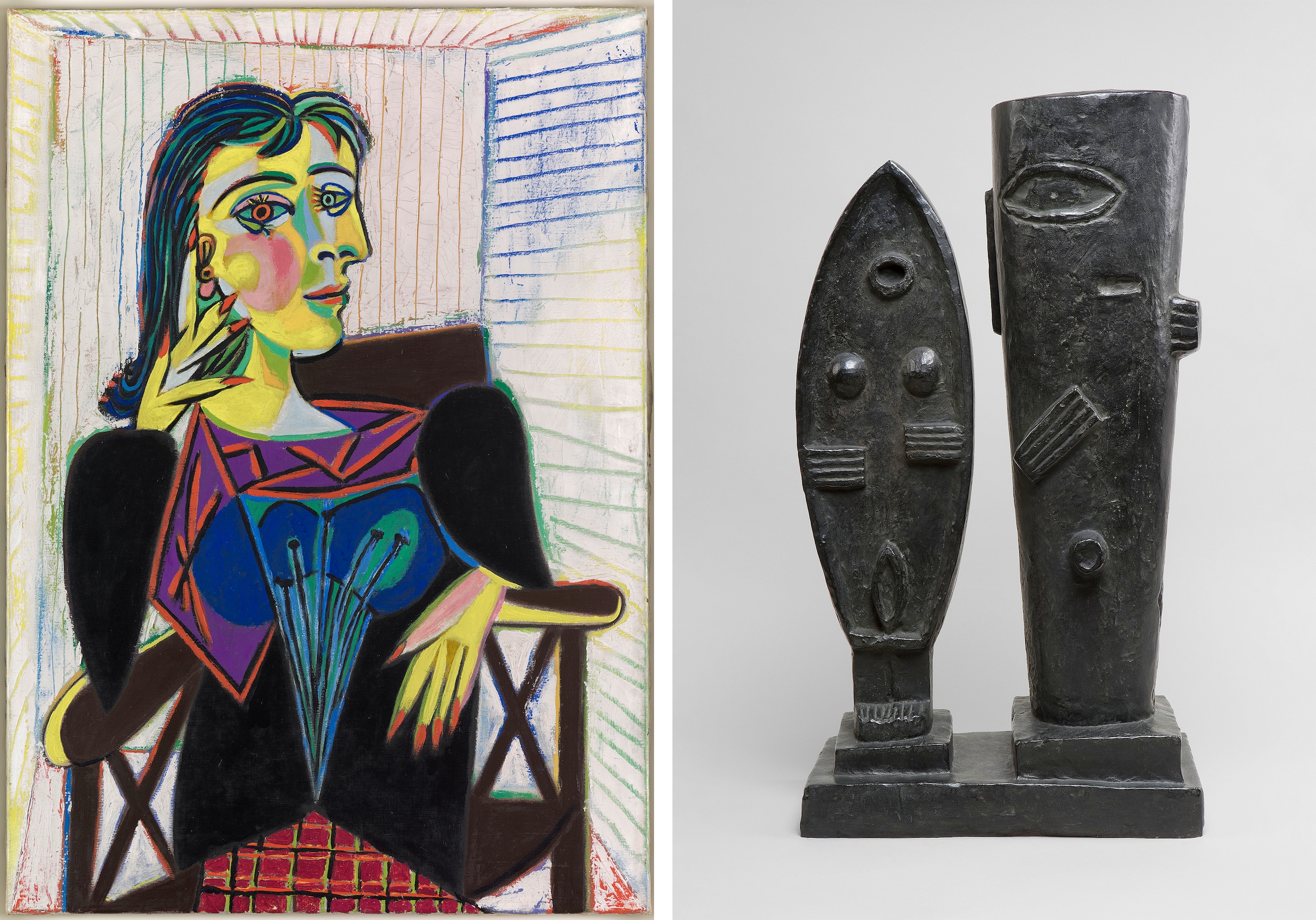 Kubistische Porträts Von Pablo Picasso New York, Metropolitan Museum