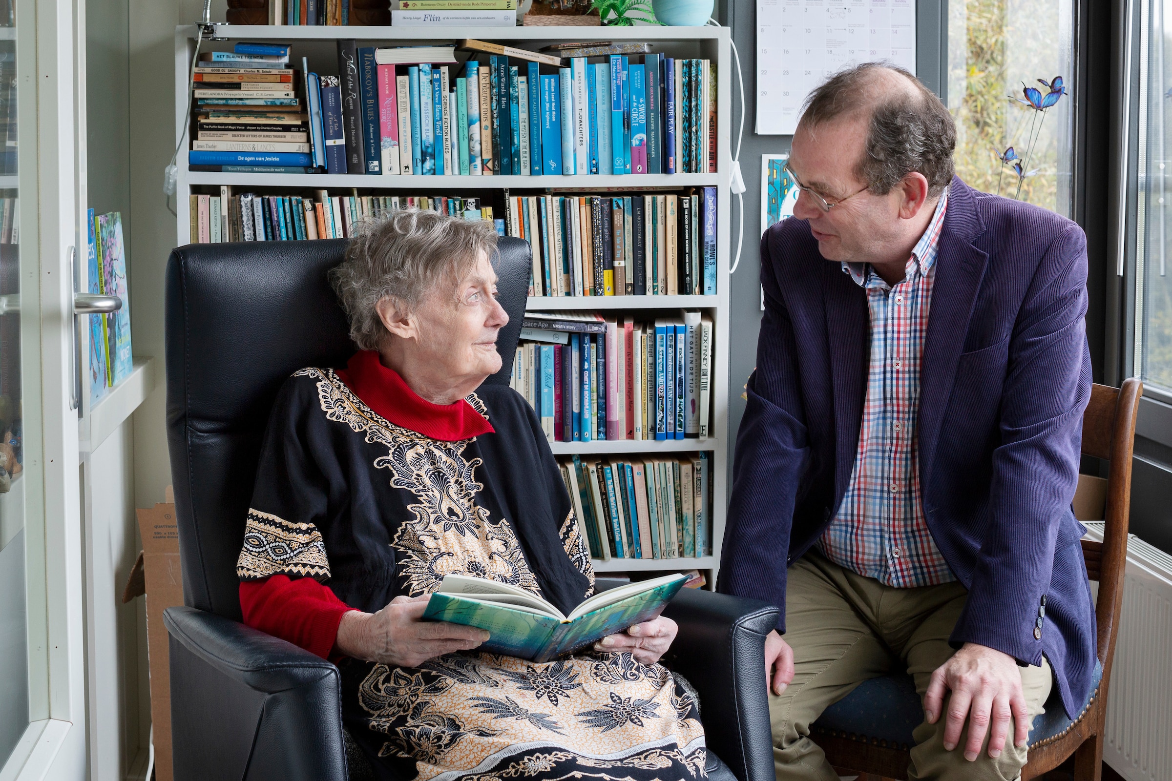 Grande dame van de jeugdliteratuur Tonke Dragt (93) bleef maar ...