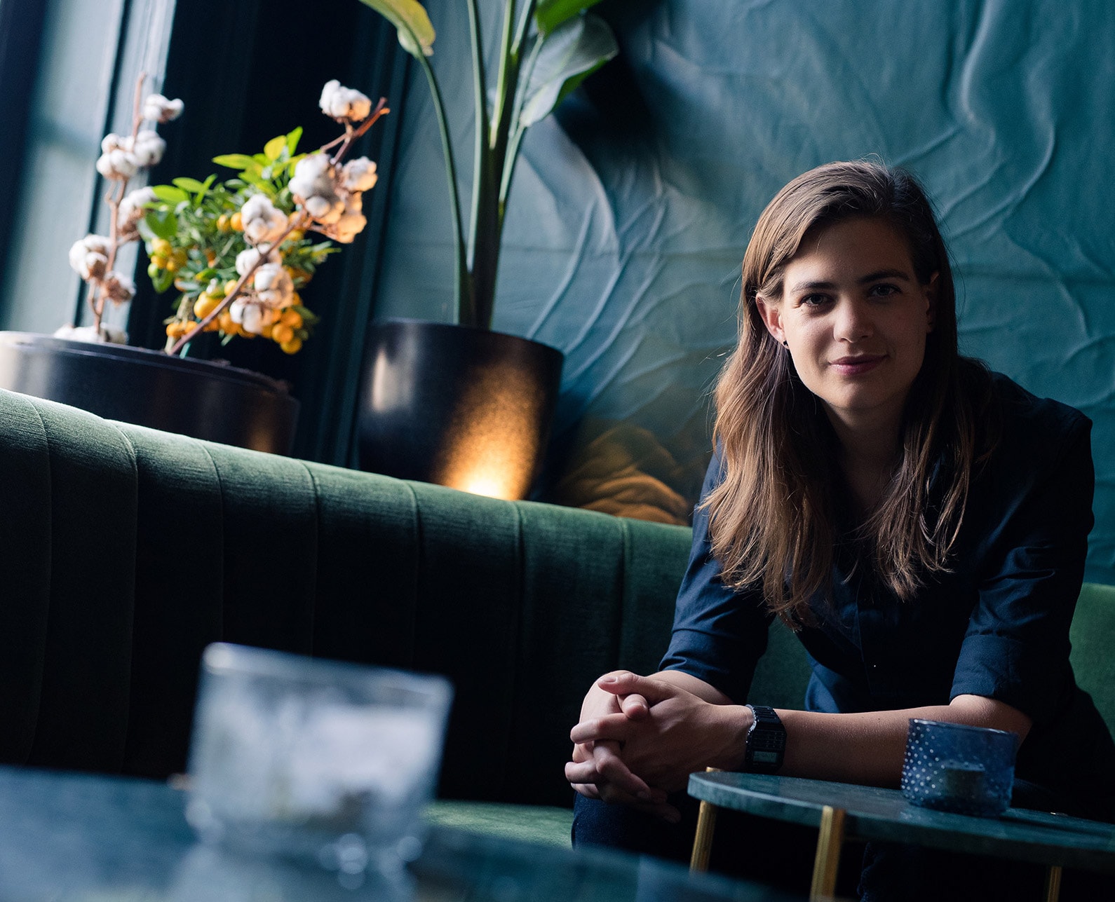 Tess Posthumus (33) zat op een van de vluchten uit Zuid-Afrika. 'Er was ...