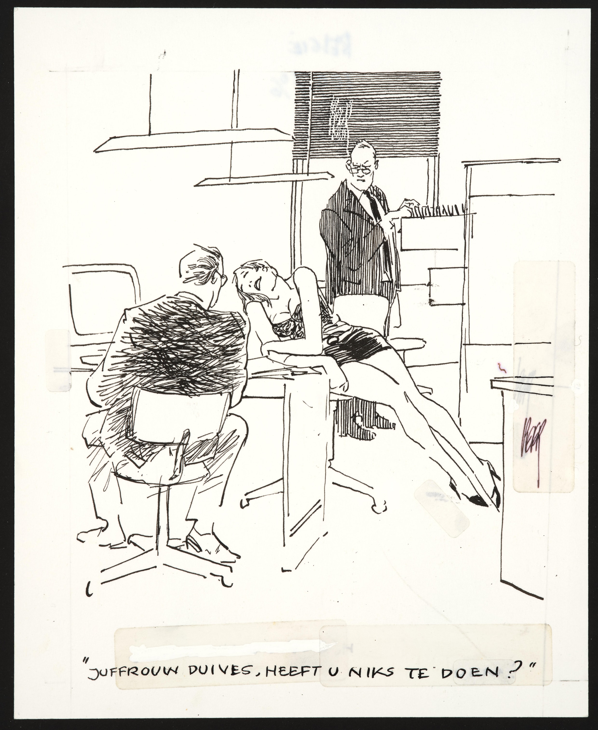 Peter van Straaten, groot tekenaar van klein leed en droevige humor | Trouw