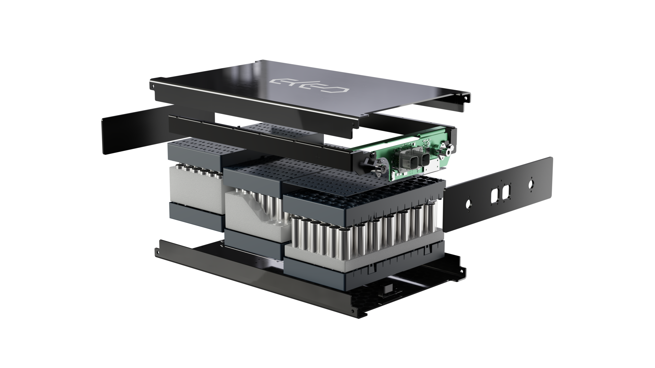 Eén basisbatterij met een slimme verpakking voor meerdere toepassingen ...