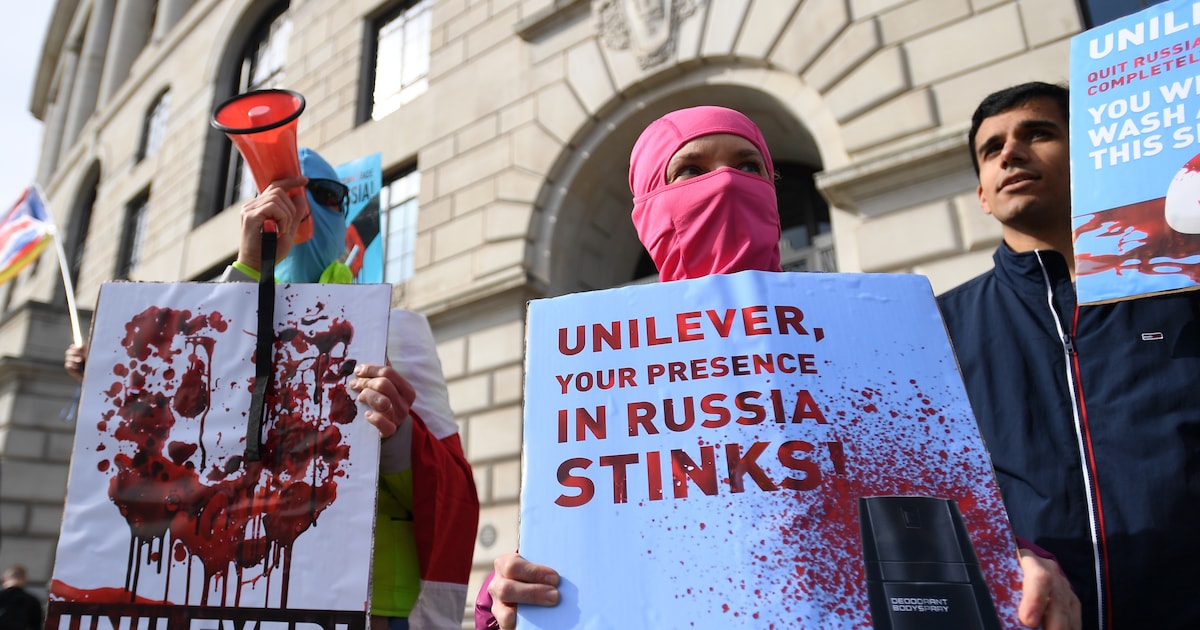 ‘Achterblijvers’ als Pepsi en Mars maken veel winst in Rusland. Populair maken zij zich niet | Trouw