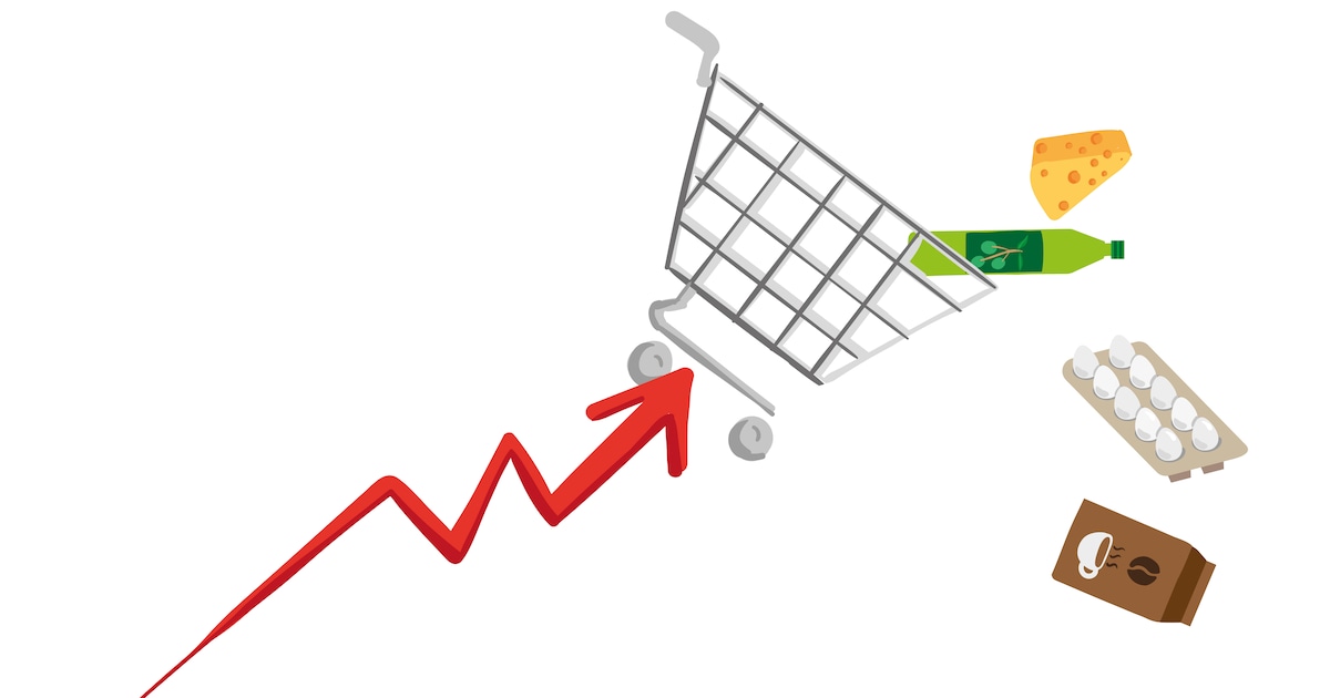 De prijzen in supermarkten blijven stijgen, moet de consument dat wel ...