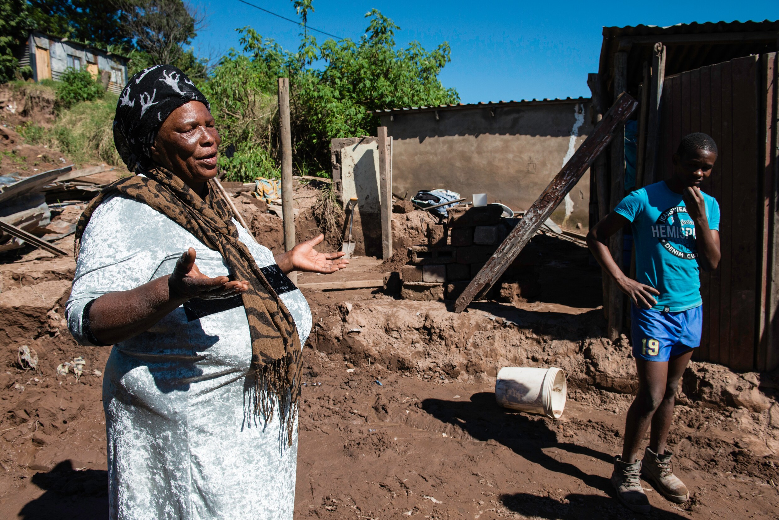 Durban meandert van overstroming naar overstroming. ‘Ik heb geen ...