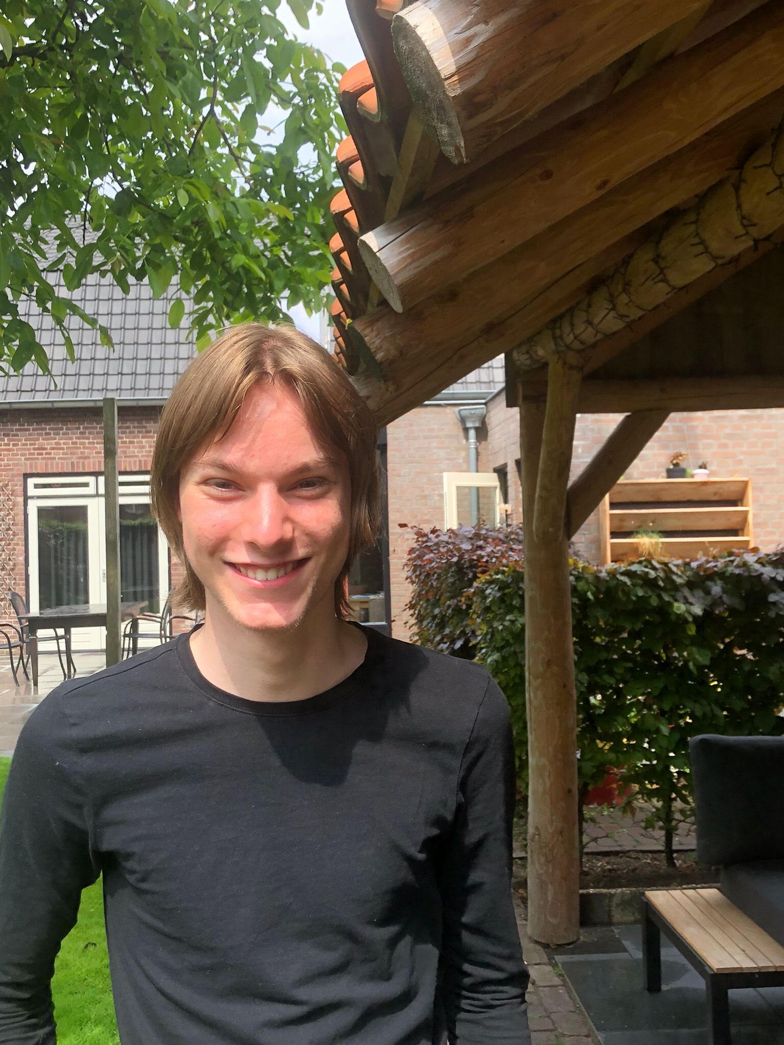 Sem Claessens (18) vond het eindexamen geschiedenis goed te doen. ‘Ik ...