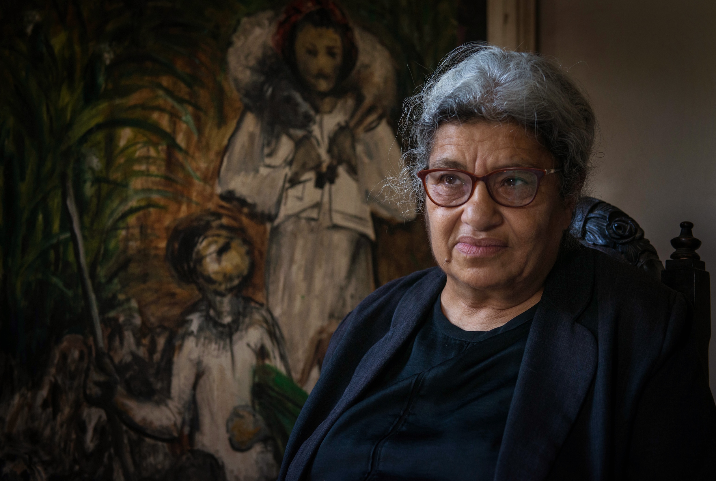 Na haar man, zit nu de zoon van de Egyptische Laila Soueif vast ...