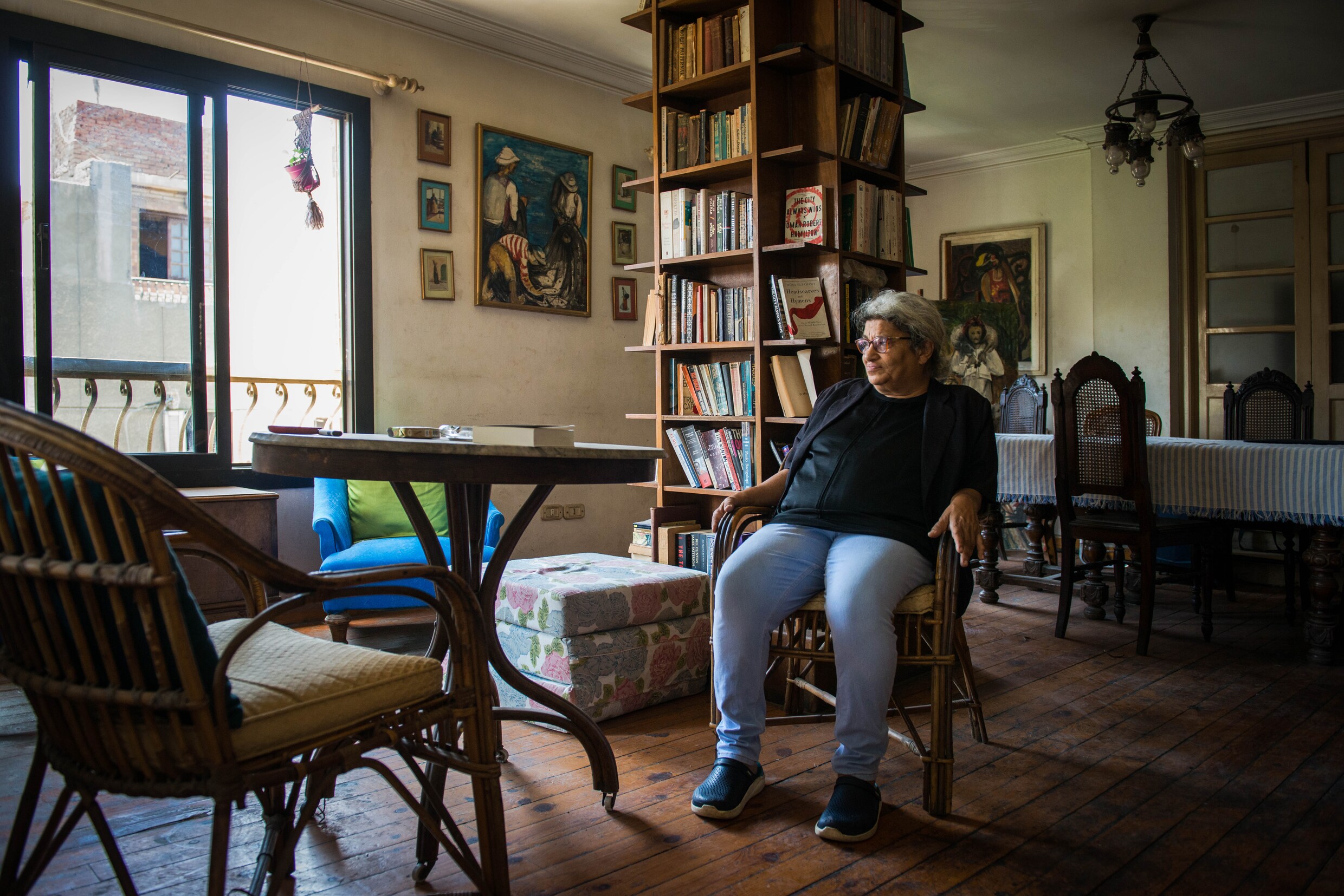 Na haar man, zit nu de zoon van de Egyptische Laila Soueif vast ...