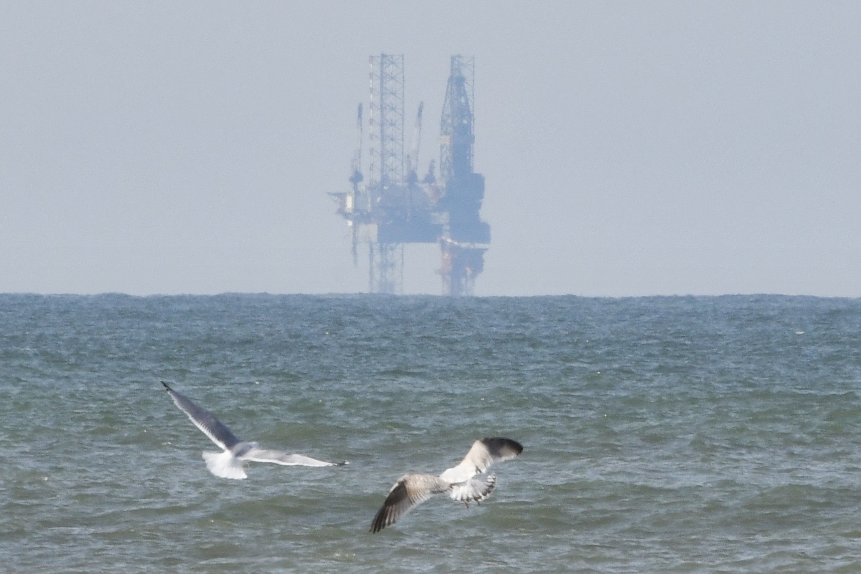 Werk aan nieuw boorplatform in Noordzee moet onmiddellijk stoppen | Trouw