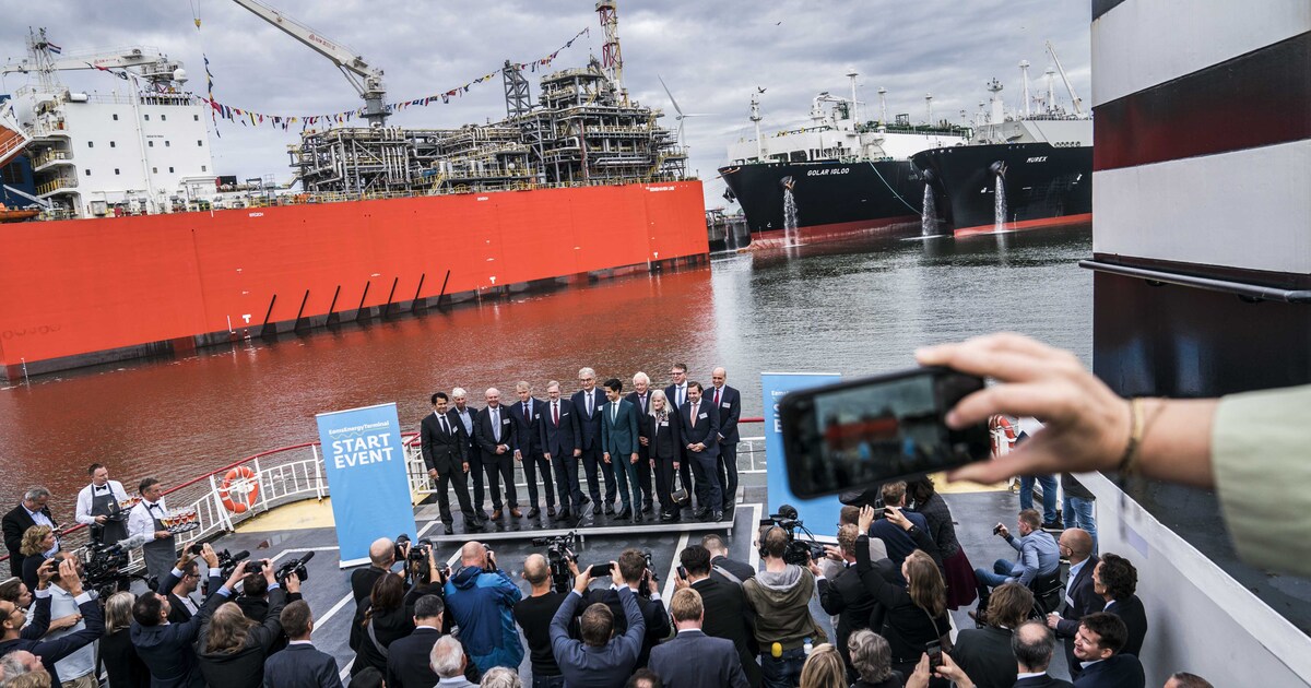 Amerikaans gas arriveert in Groningen | Trouw