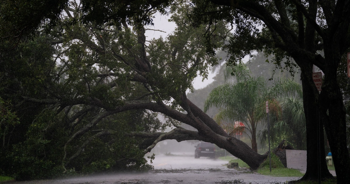 Orkaan Ian aan land in Florida, stormvloed van 3,6 meter hoog gemeten ...