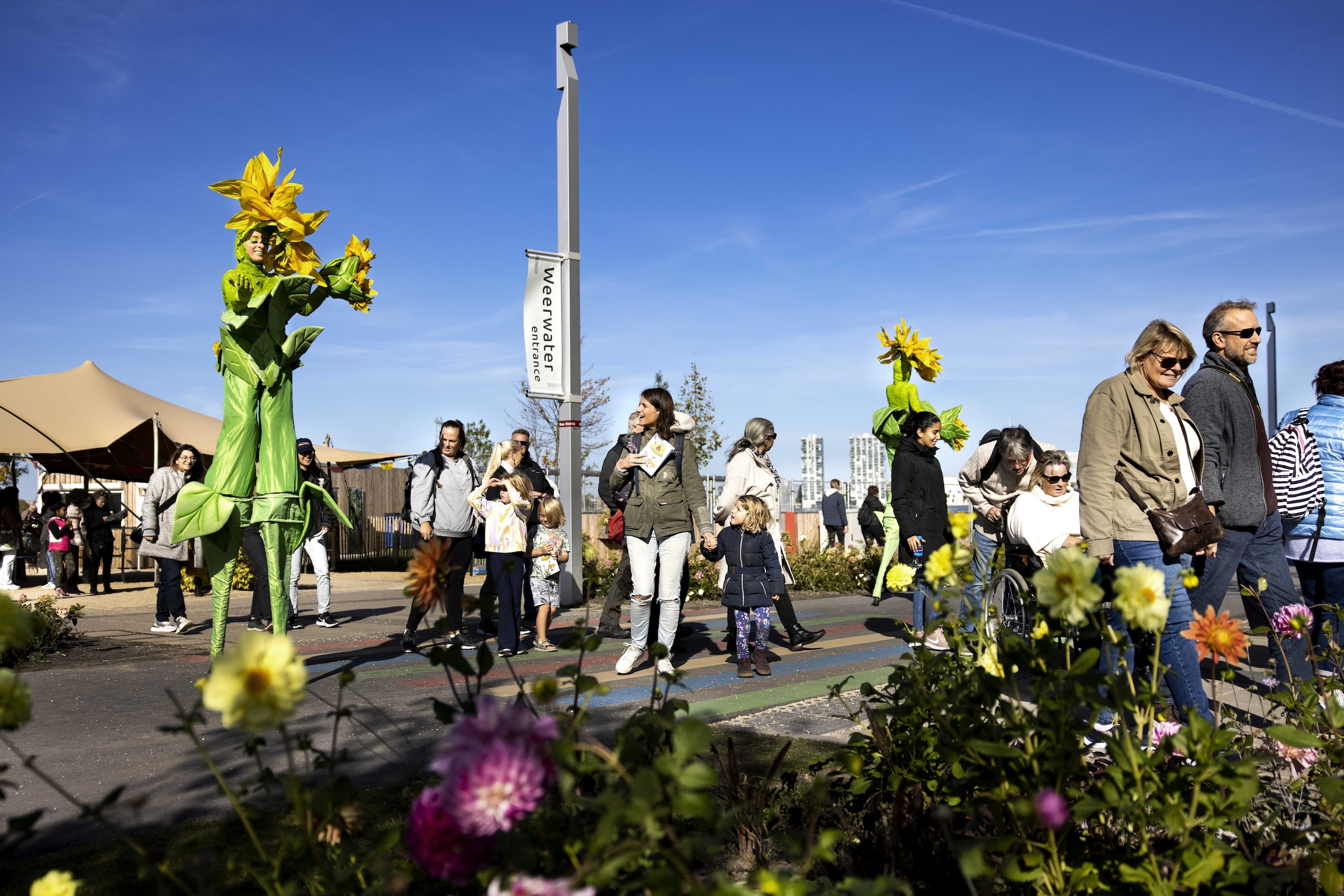 Ondanks de gratis plantjes aan het eind bezochten slechts 685.000 ...