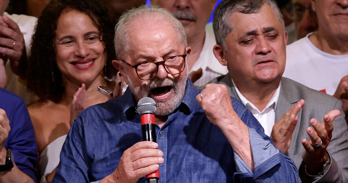 Nipte winst voor Braziliaanse oud-president Lula, roept op tot eenheid | Trouw
