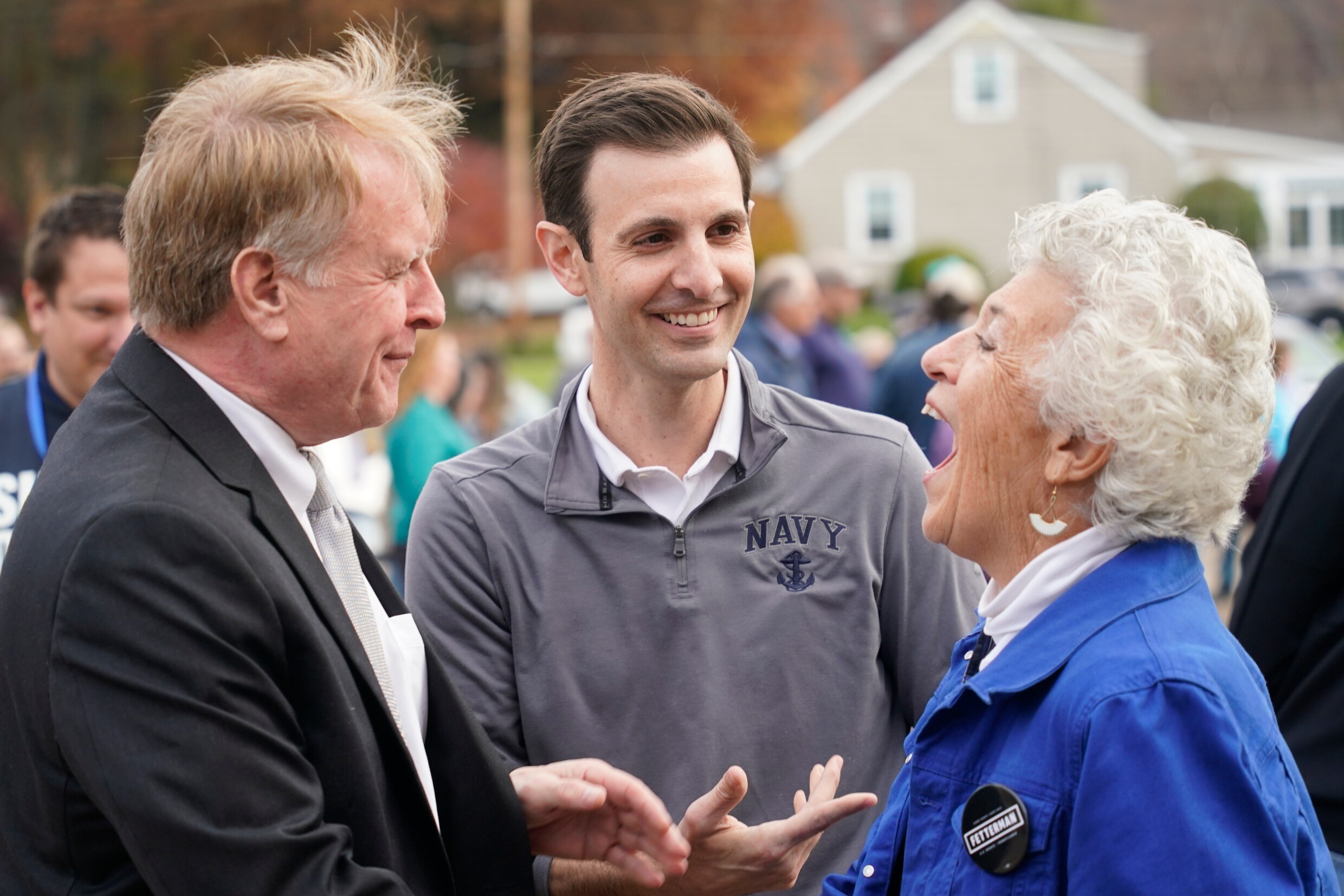 Voor de gunst van de arbeidersklasse moet je in Pittsburgh tegenwoordig ...