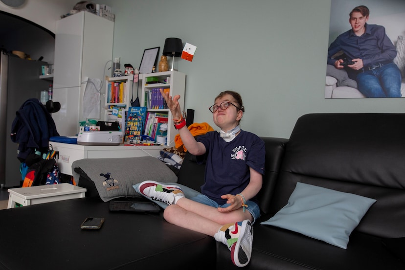 Robin wilde óók naar het feestje van een klasgenoot. ‘Accepteer gehandicapte kinderen’ | Trouw